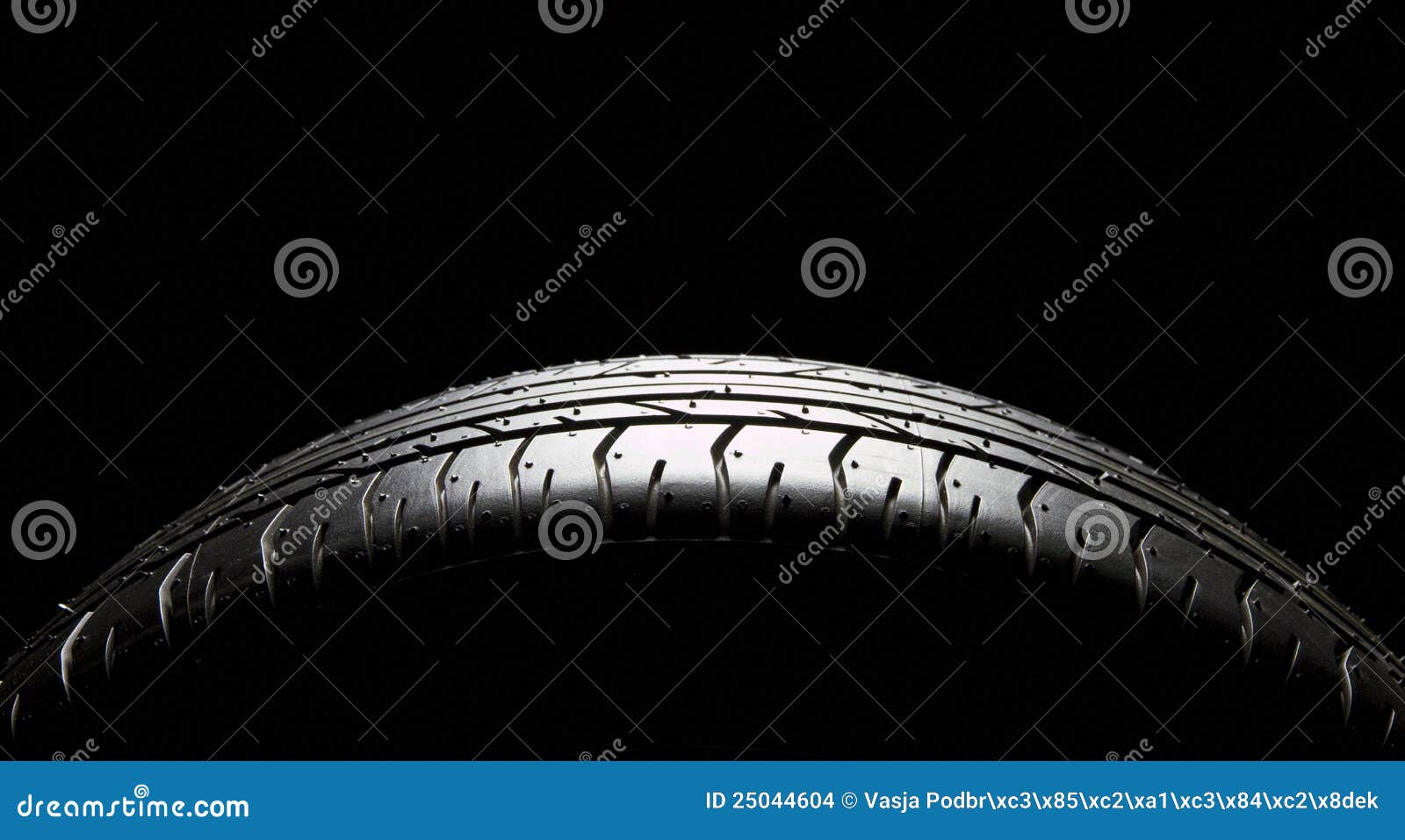 Tire stock photo. Image of horizontal, four, black, driving - 25044604