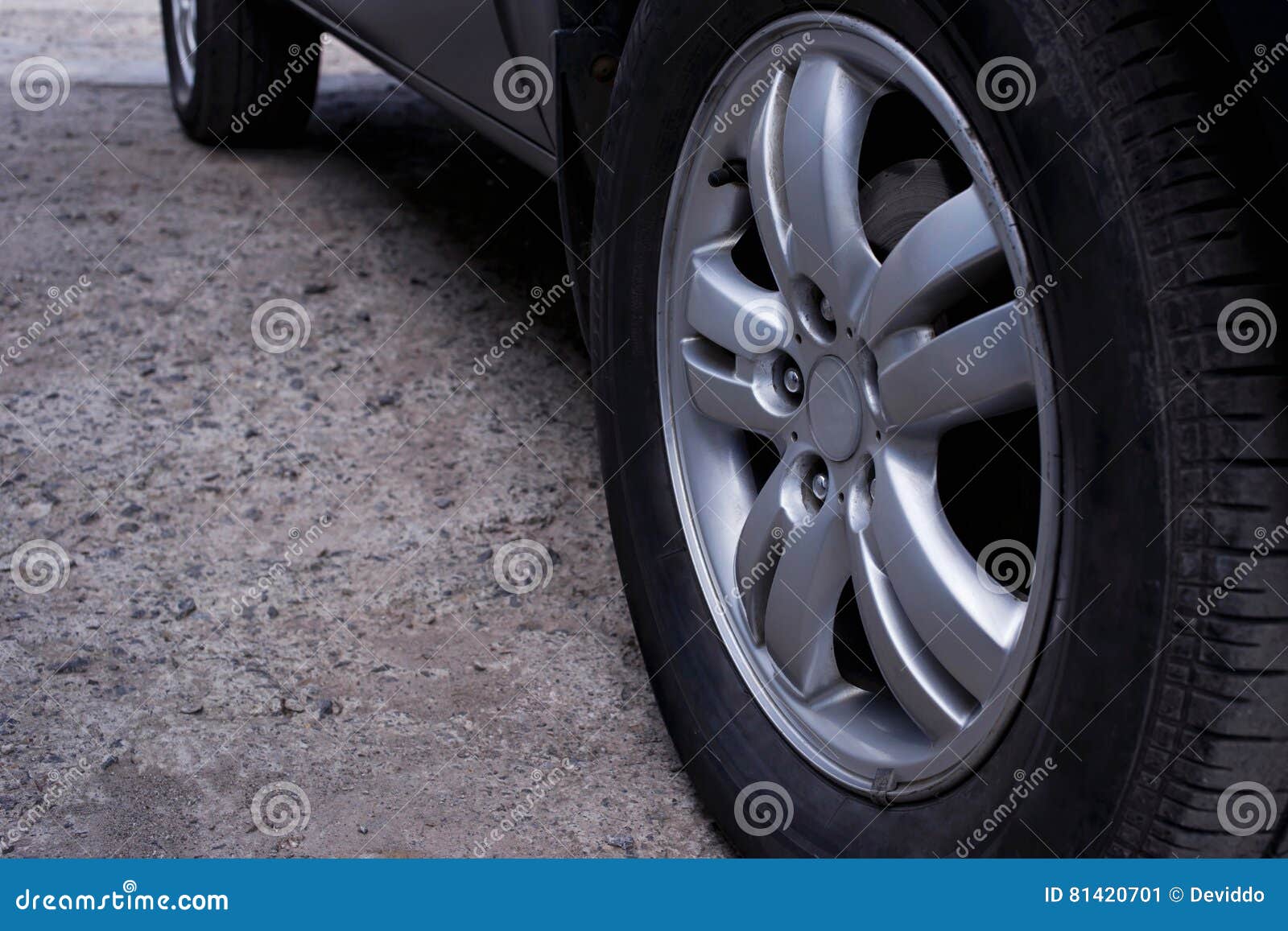 Tire for cars stock image. Image of disc, repair, circle - 81420701