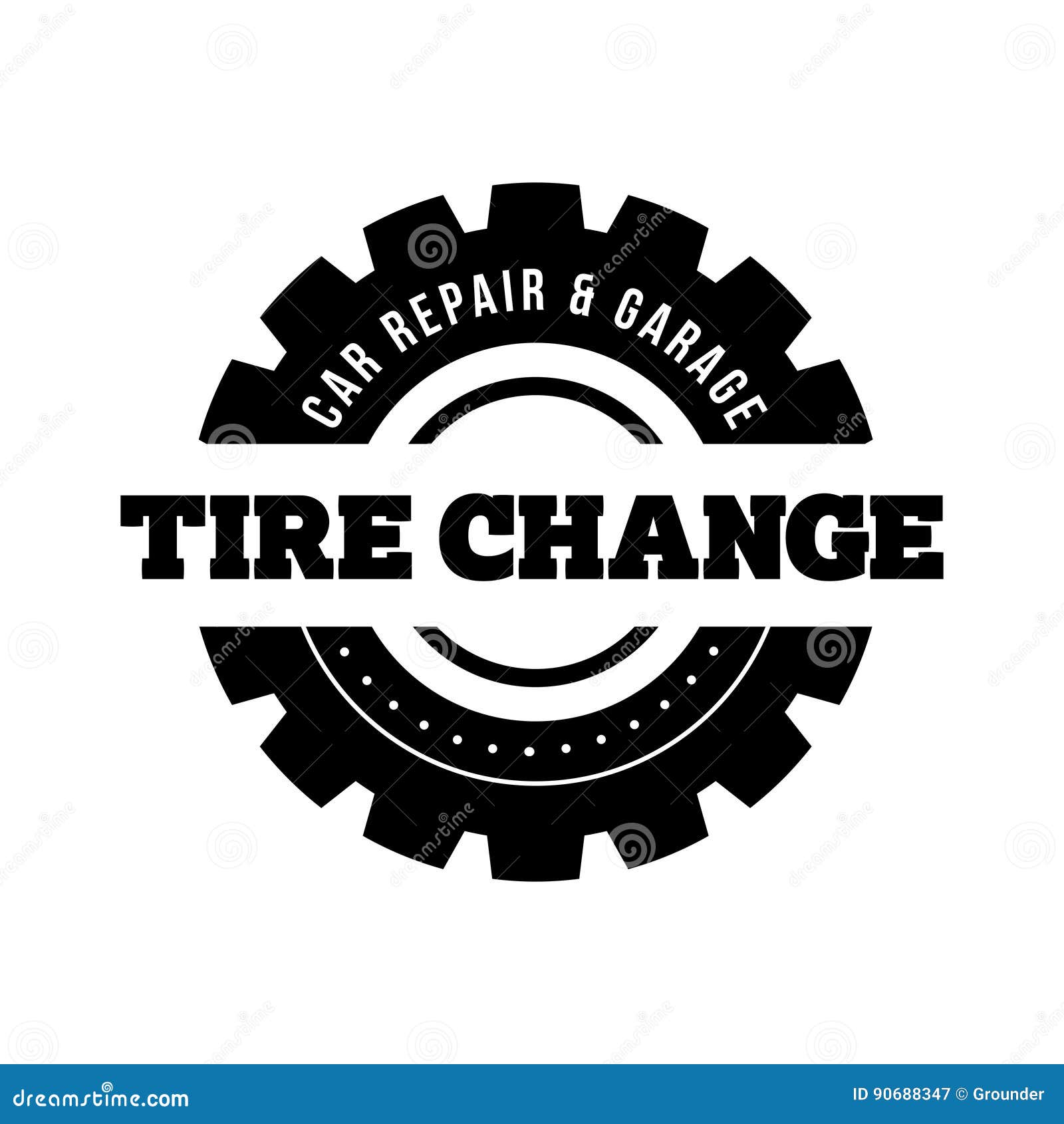 Car Tire Change Icon In Trendy Design Style. Car Tire Change Icon ...