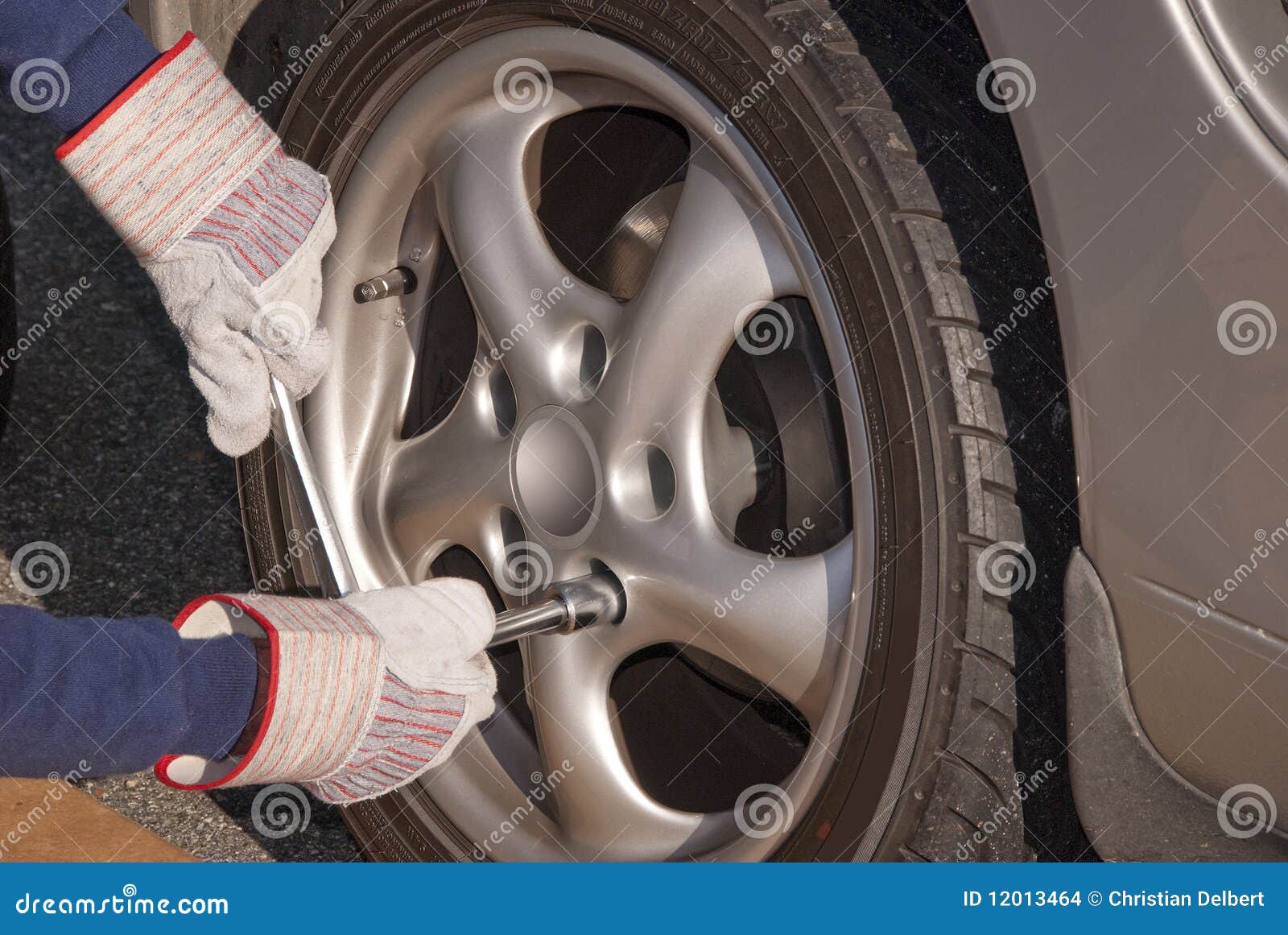 Tire changing stock photo. Image of wrench, wheel, lift - 12013464