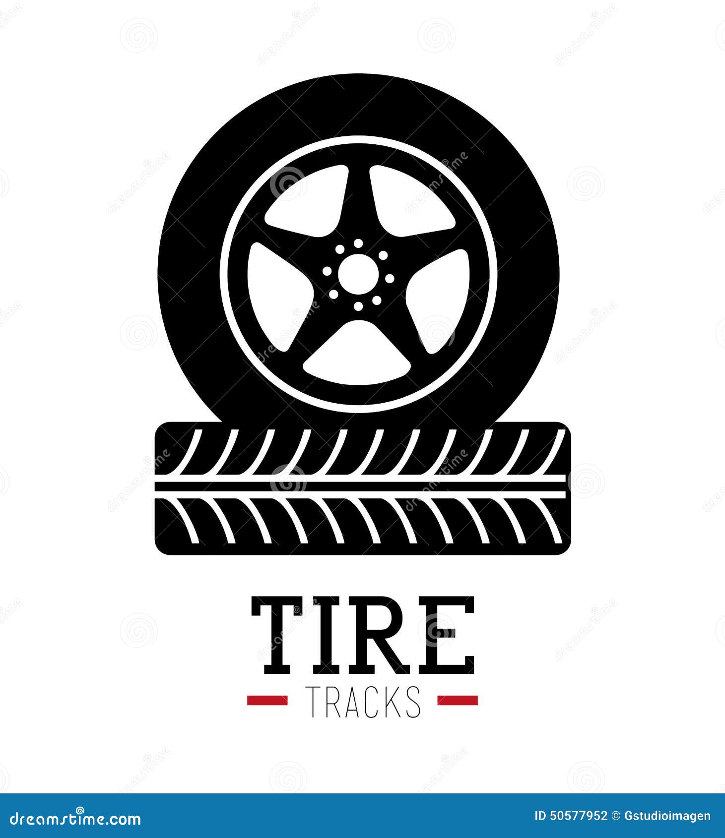 Tire Design, Vector Illustration. Stock Vector - Illustration of tire ...