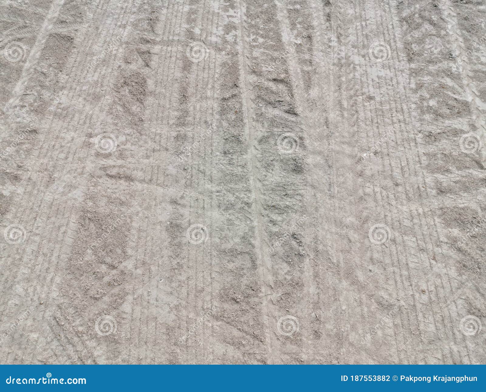 Tire Marks on the Road Surface. Stock Photo - Image of outdoor, marks ...