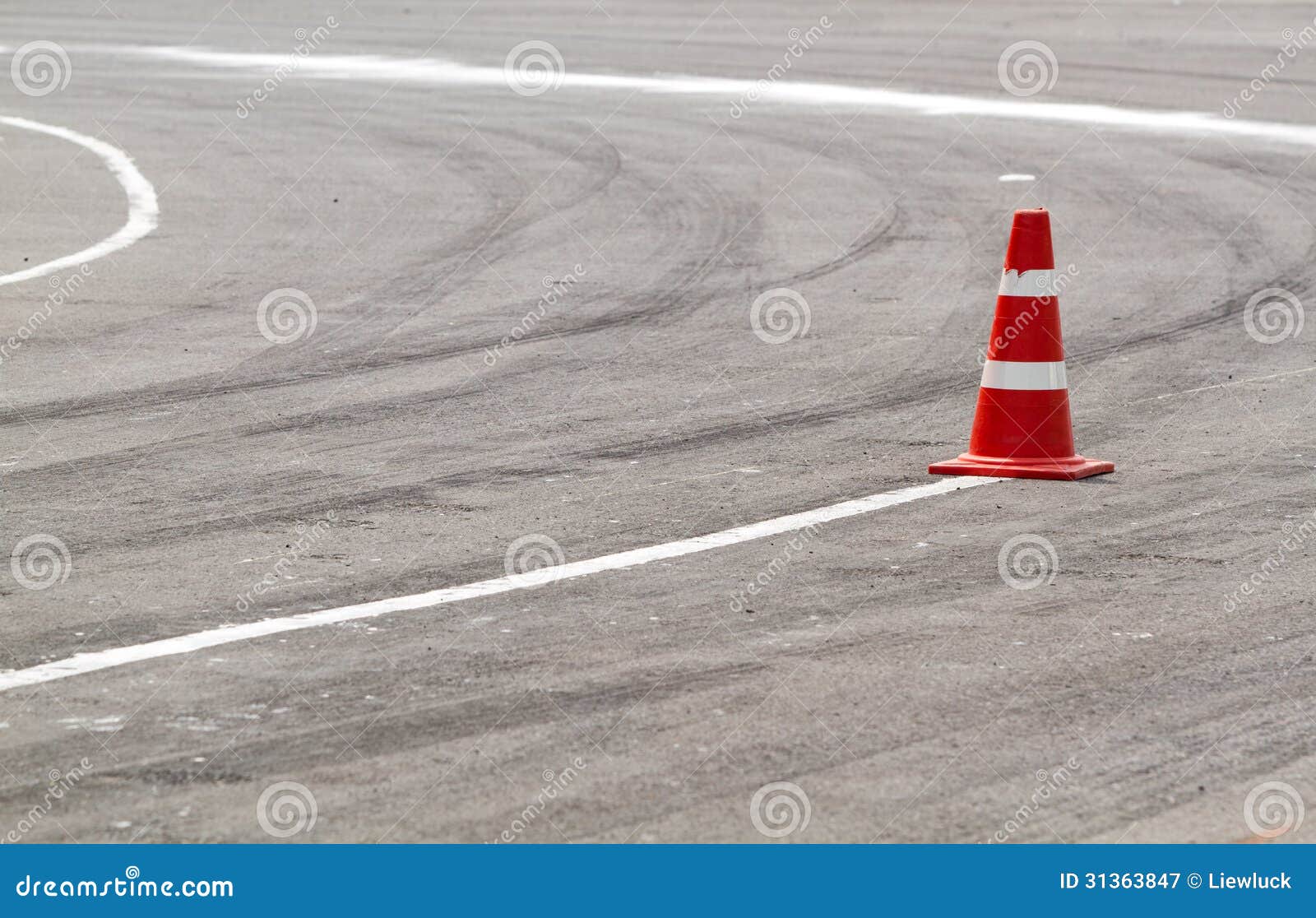 Tire marks on road track stock image. Image of automobile - 31363847