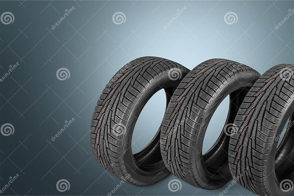 Tire stock illustration. Illustration of objects, black - 58910900