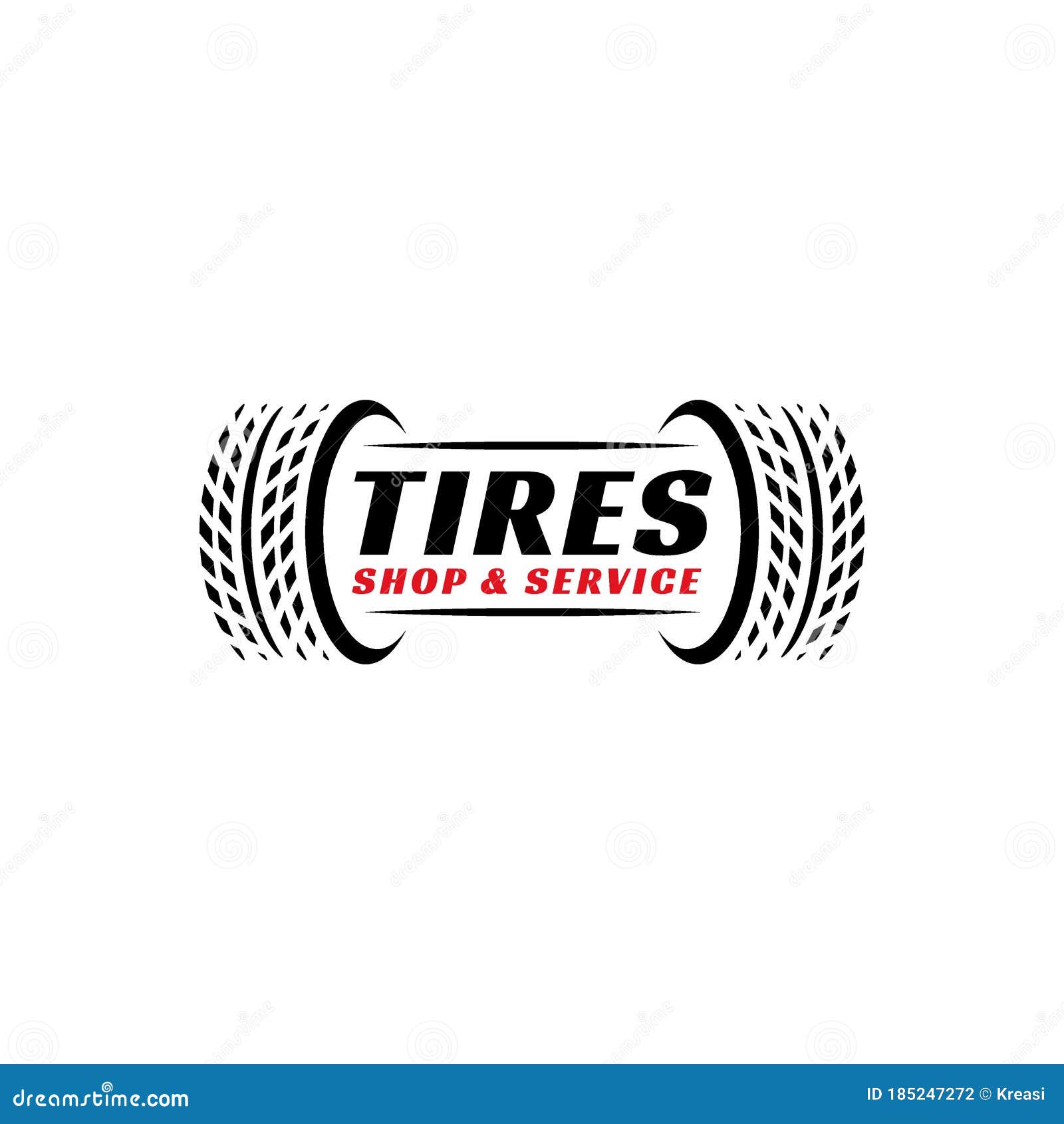 Tire Shop Icon Logo Vector Design Stock Vector - Illustration of design ...