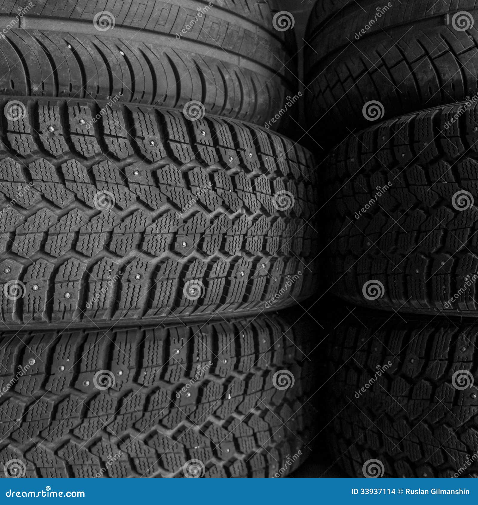Tire Stack Background Stock Photography | CartoonDealer.com #33273842