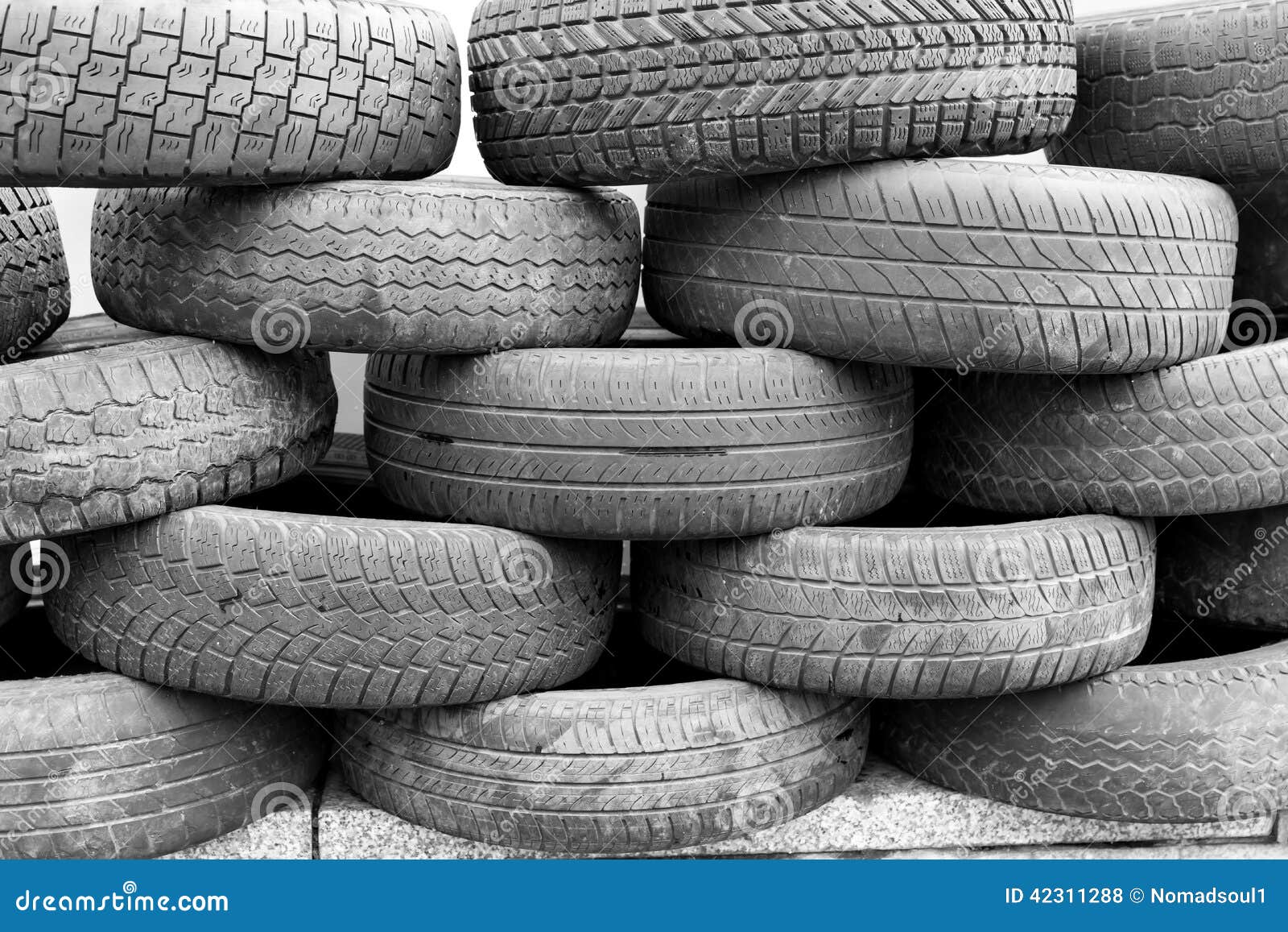 Tire Stack Background Royalty-Free Stock Image | CartoonDealer.com ...
