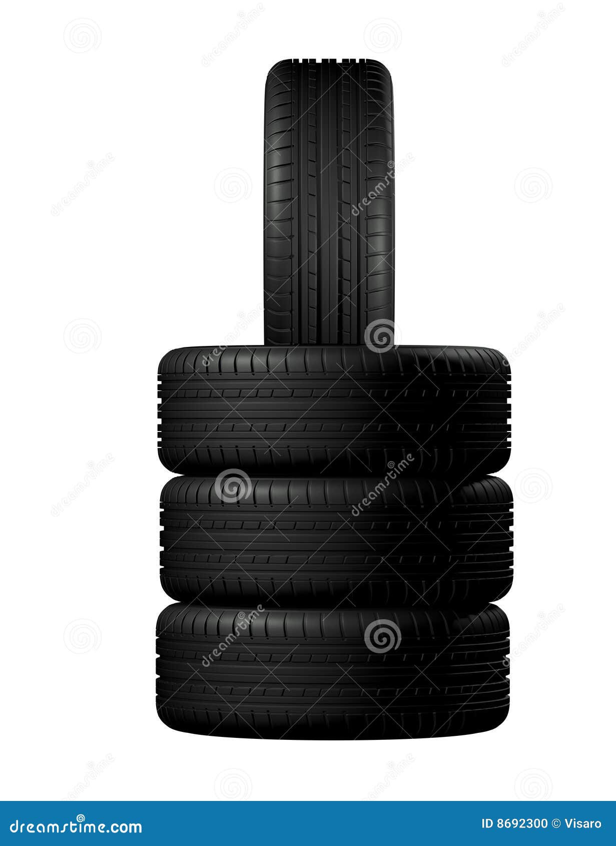 Tire stock3 isolated stock illustration. Illustration of render - 8692300
