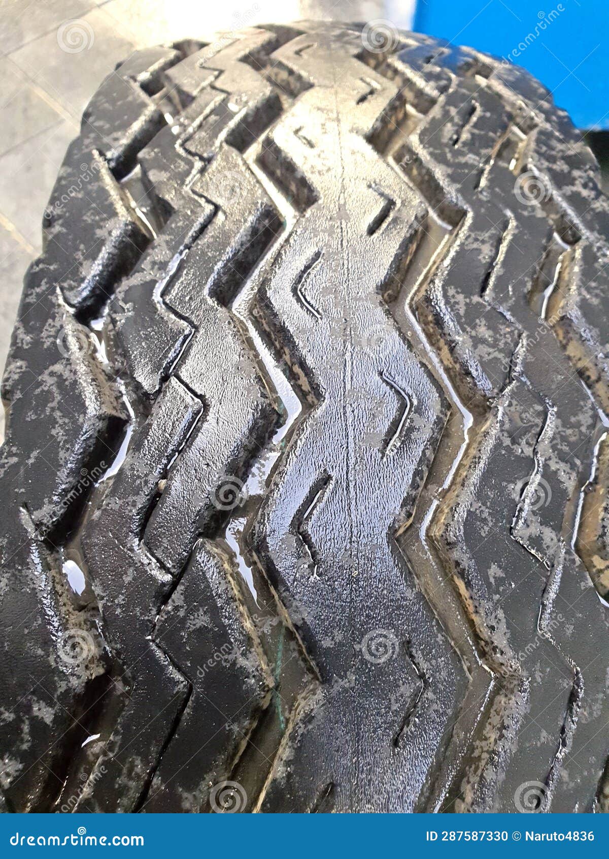 Tire surface stock photo. Image of floor, used, transportation - 287587330