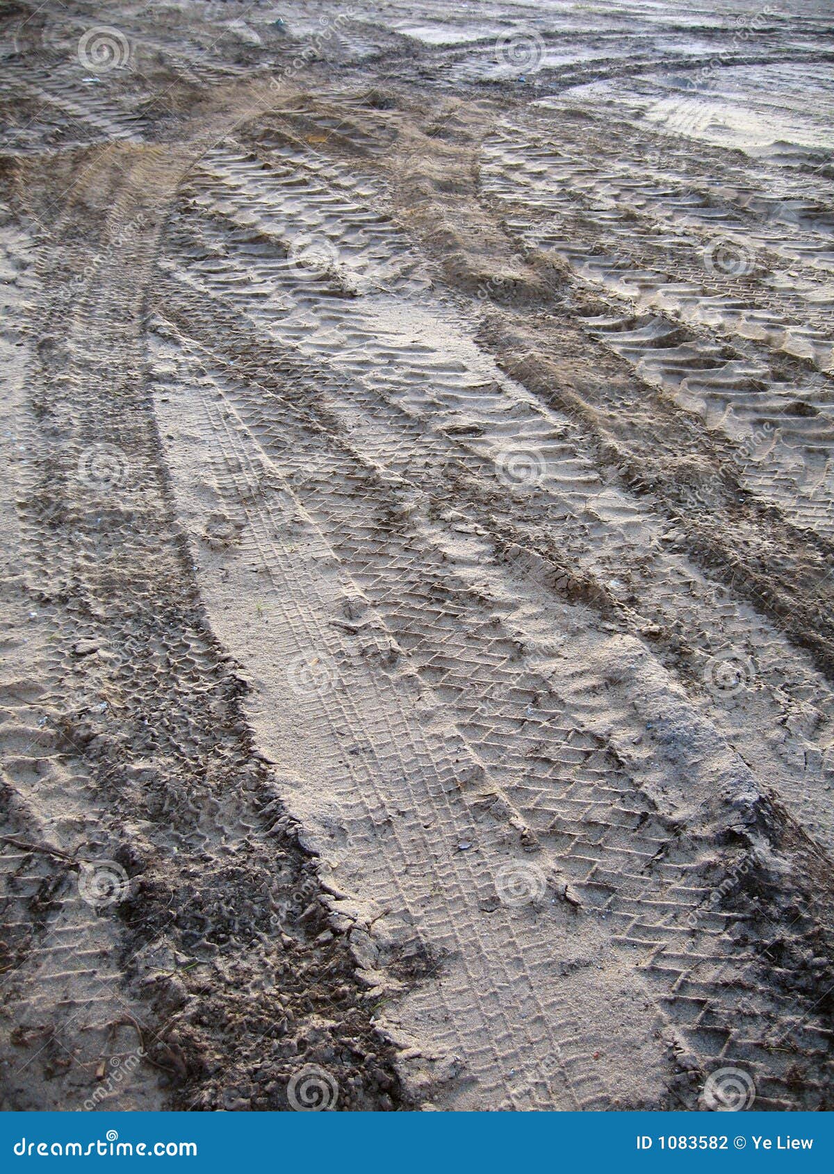 Tire Tracks Stock Photo | CartoonDealer.com #26093838