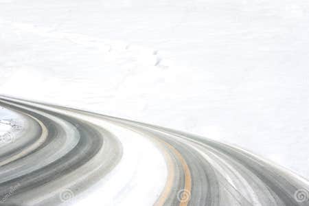 Tire Tracks stock image. Image of divider, fading, tire - 4455129