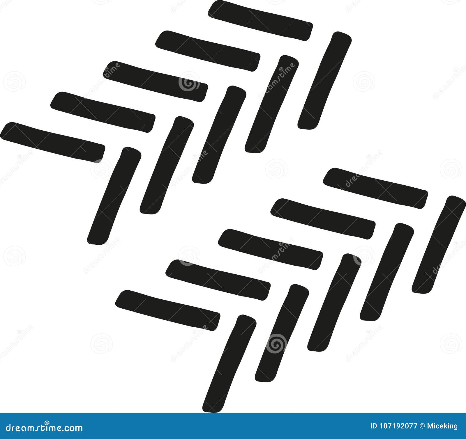 Tire tracks - icon simple stock vector. Illustration of track - 107192077