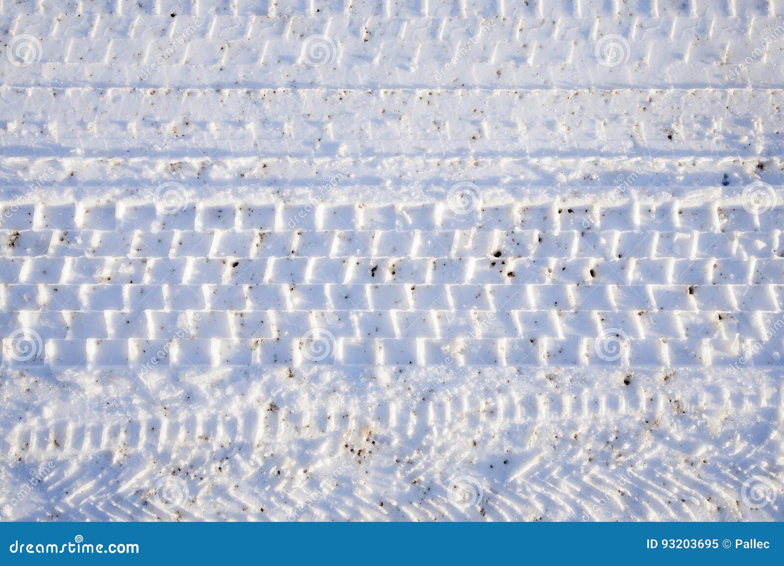 Tire tracks in the snow stock image. Image of extreme - 93203695