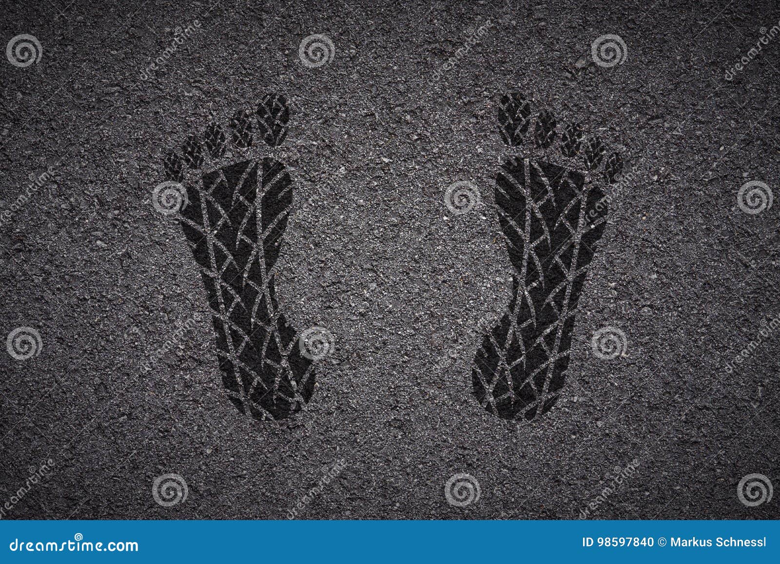Tire Tread Pattern Footprint Stock Photo - Image of combined, skid ...