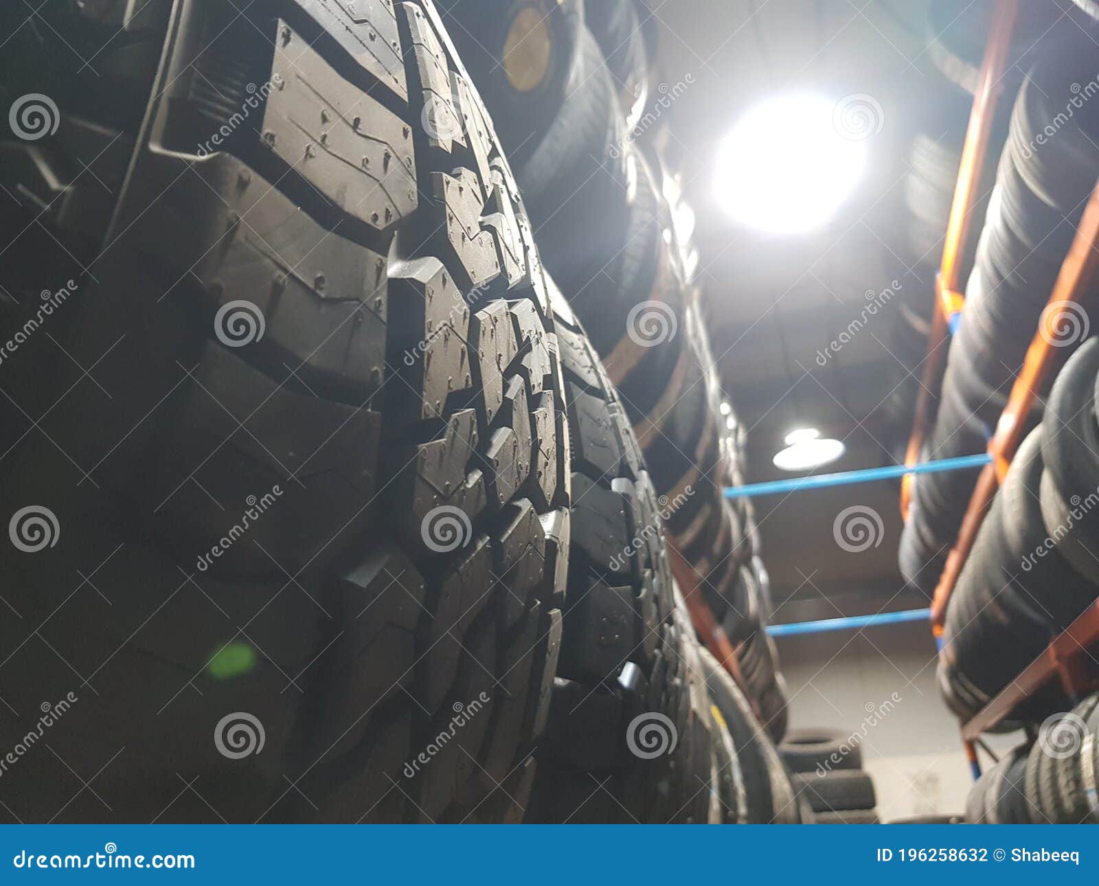 Tire for Vehicle, Car Tyre Store Stock Photo - Image of safety, detail ...