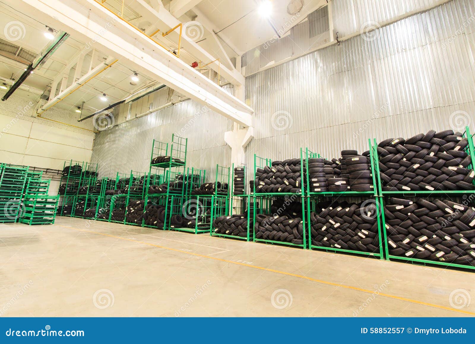 Tire, warehouse stock image. Image of industry, changing - 58852557