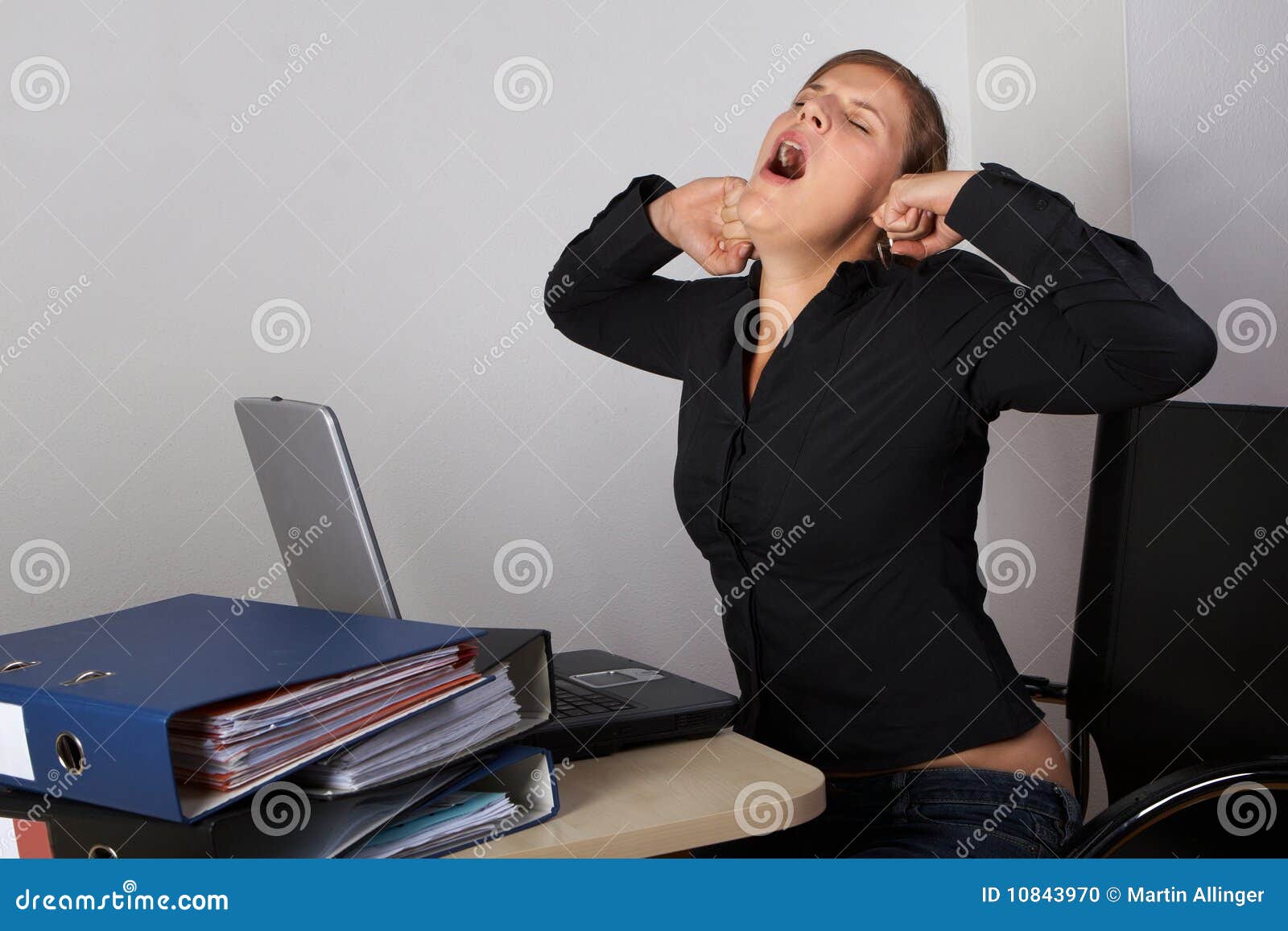 Tired stock photo. Image of grey, businesswoman, corporate - 10843970
