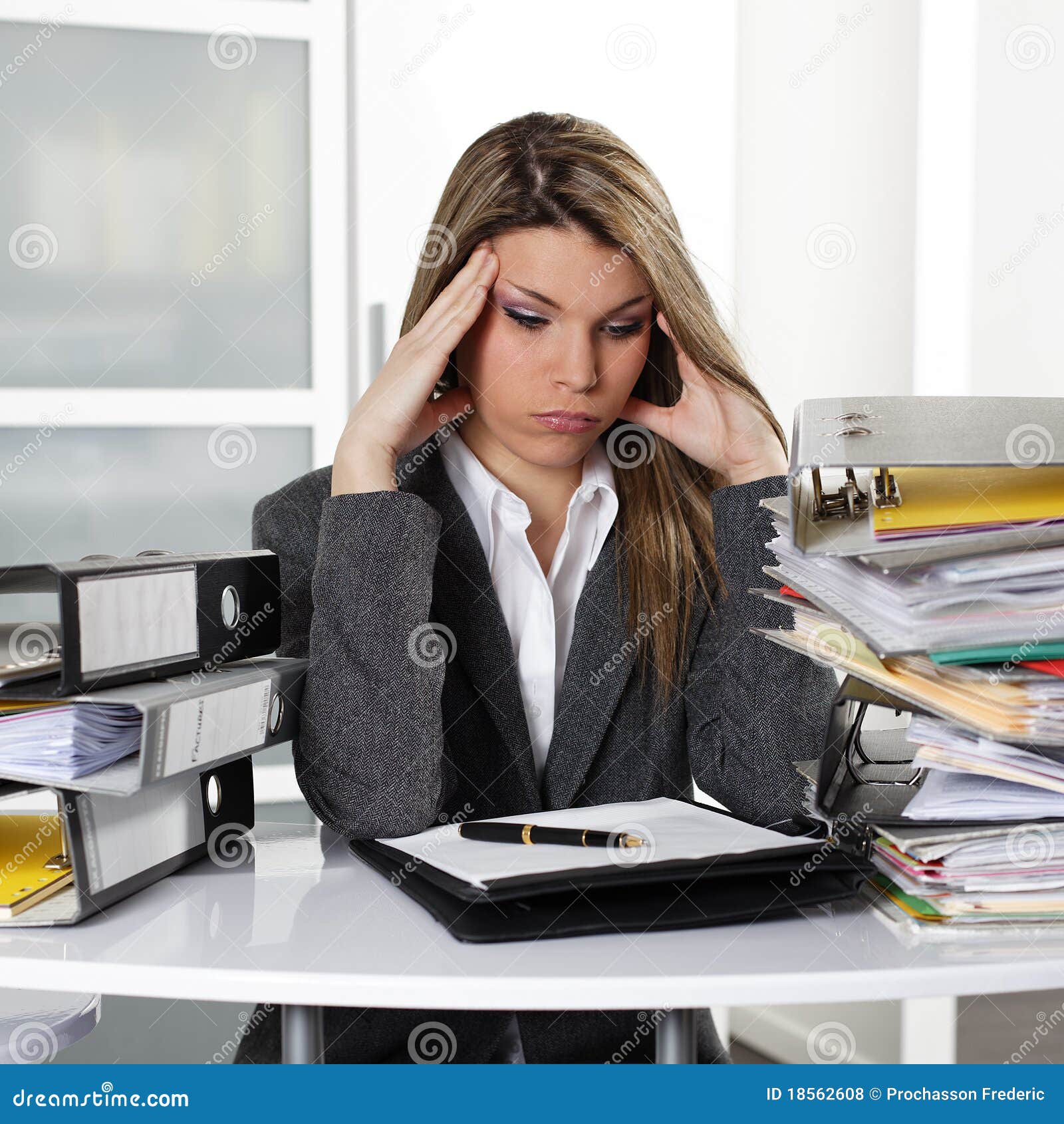 Tired stock photo. Image of desk, adult, exhausted, caucasian - 18562608