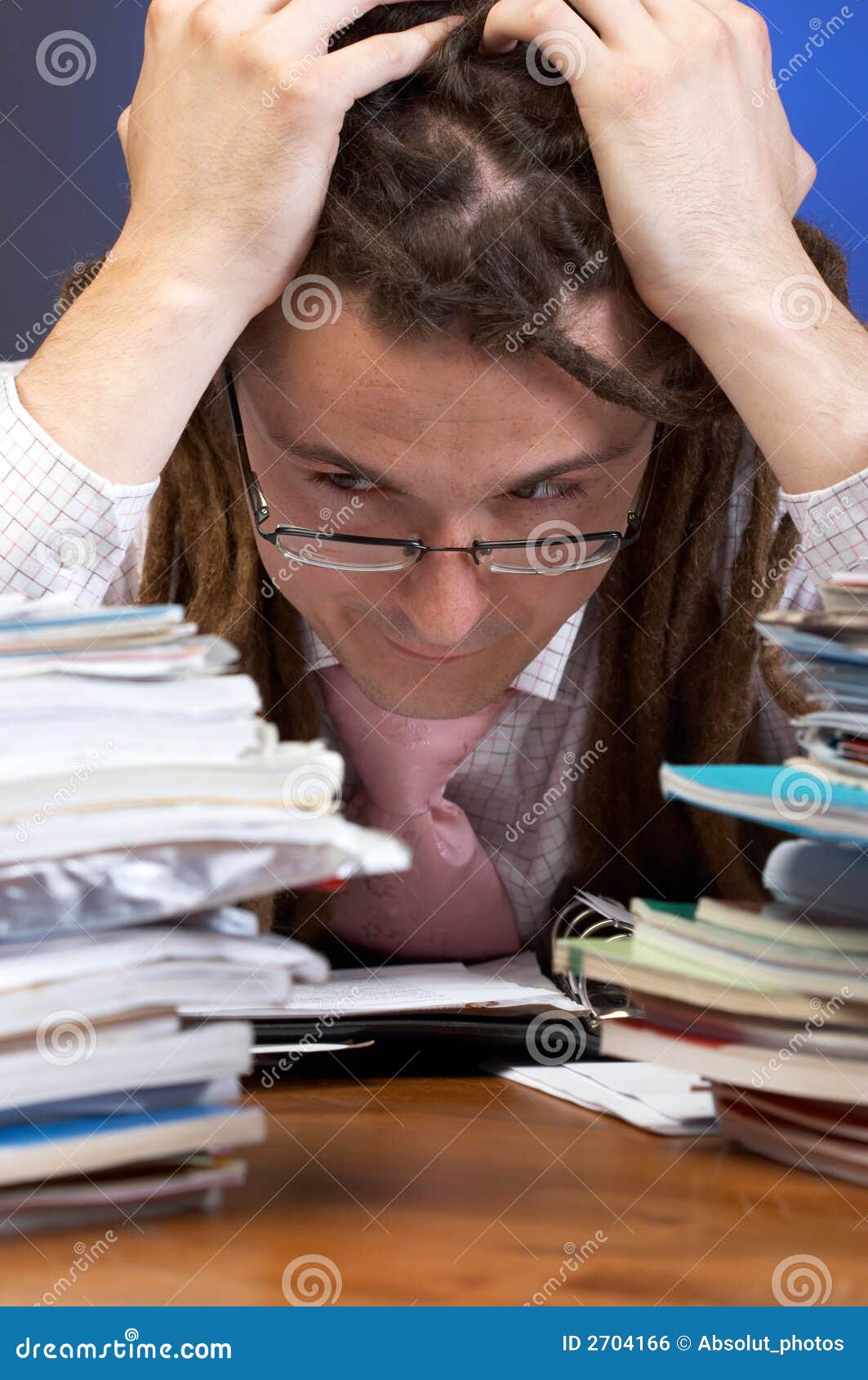 Tired stock photo. Image of dreadlocks, leaning, papers - 2704166