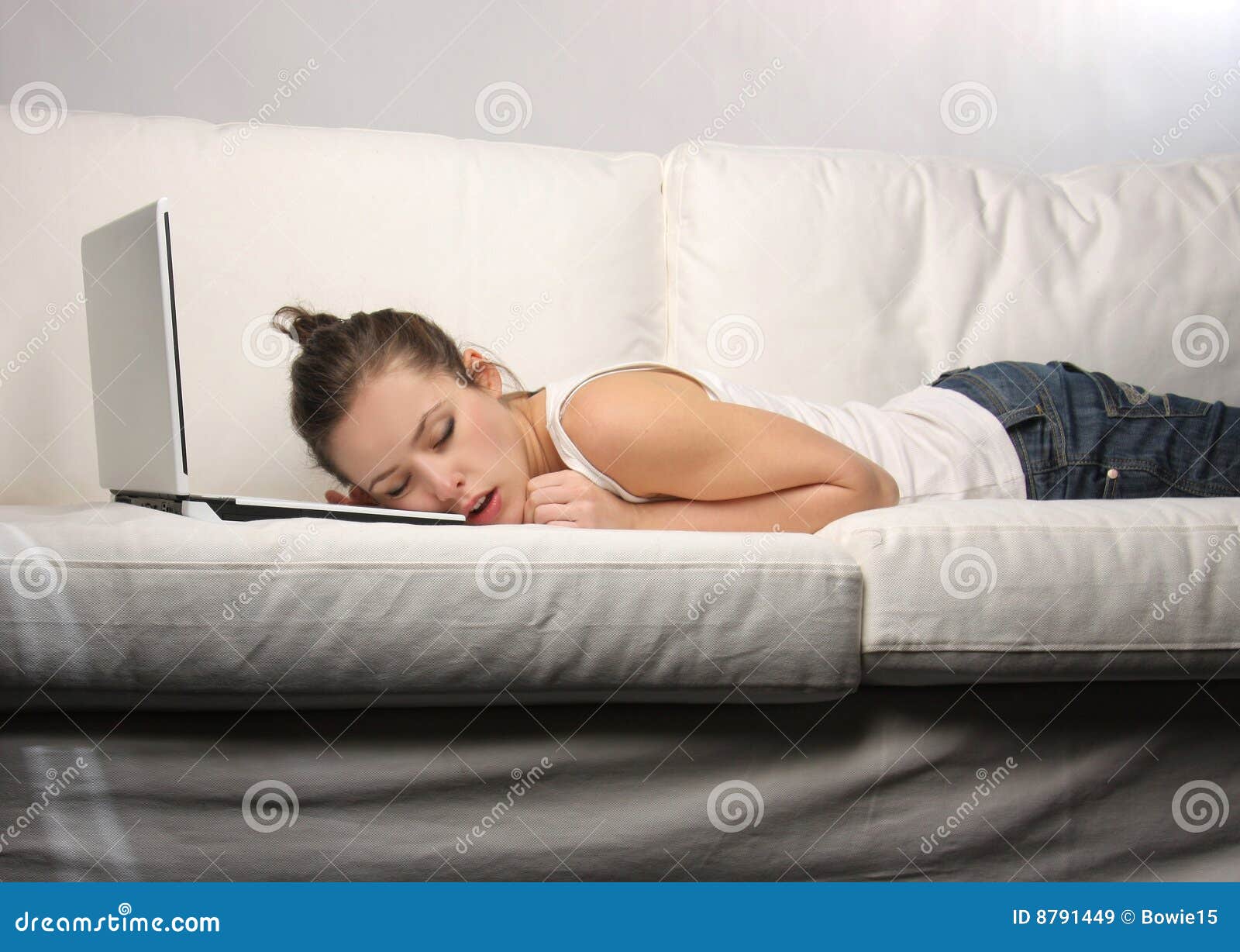 Tired stock image. Image of relaxing, sleeping, dependency - 8791449