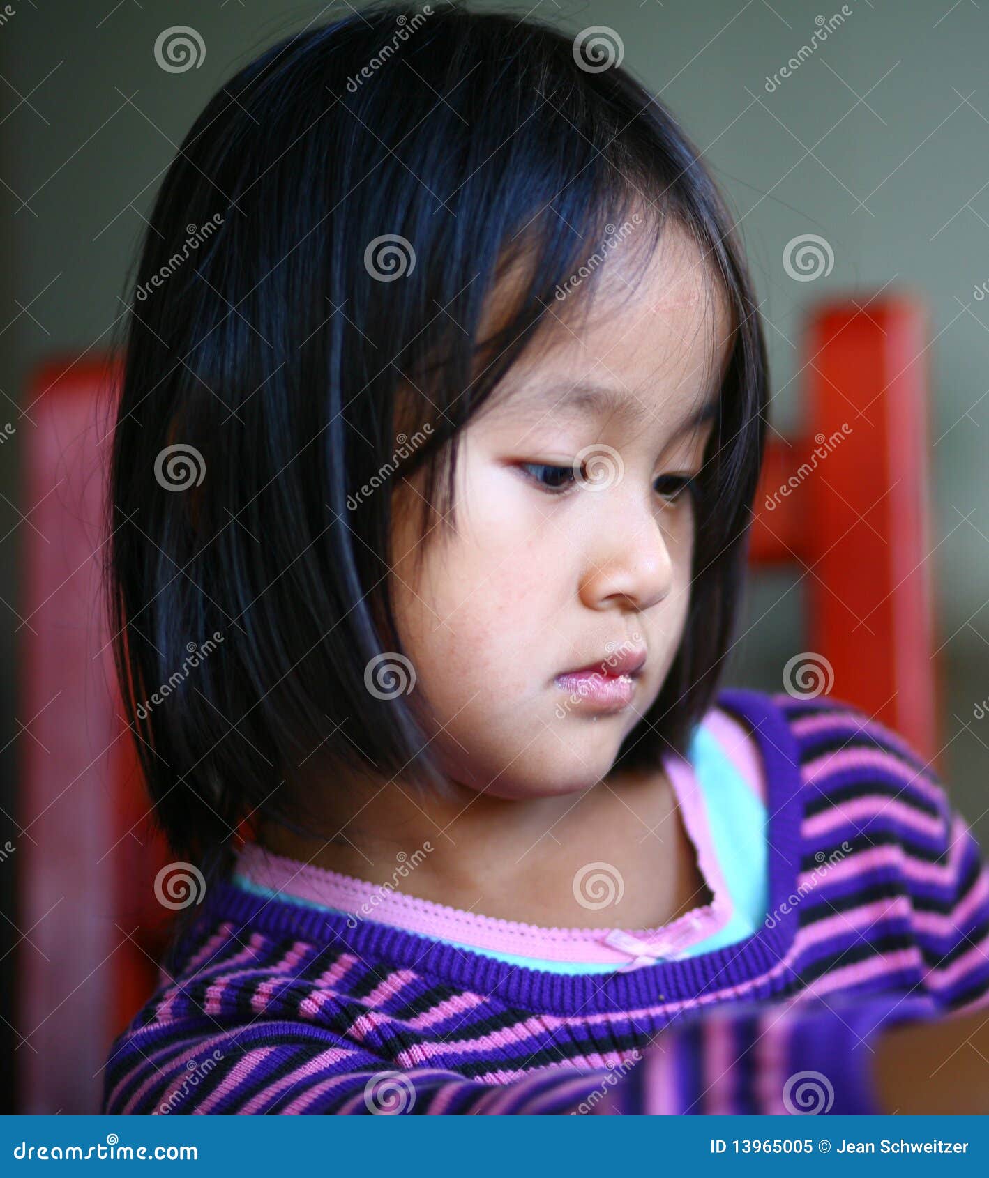 Tired child stock image. Image of tired, face, think - 13965005