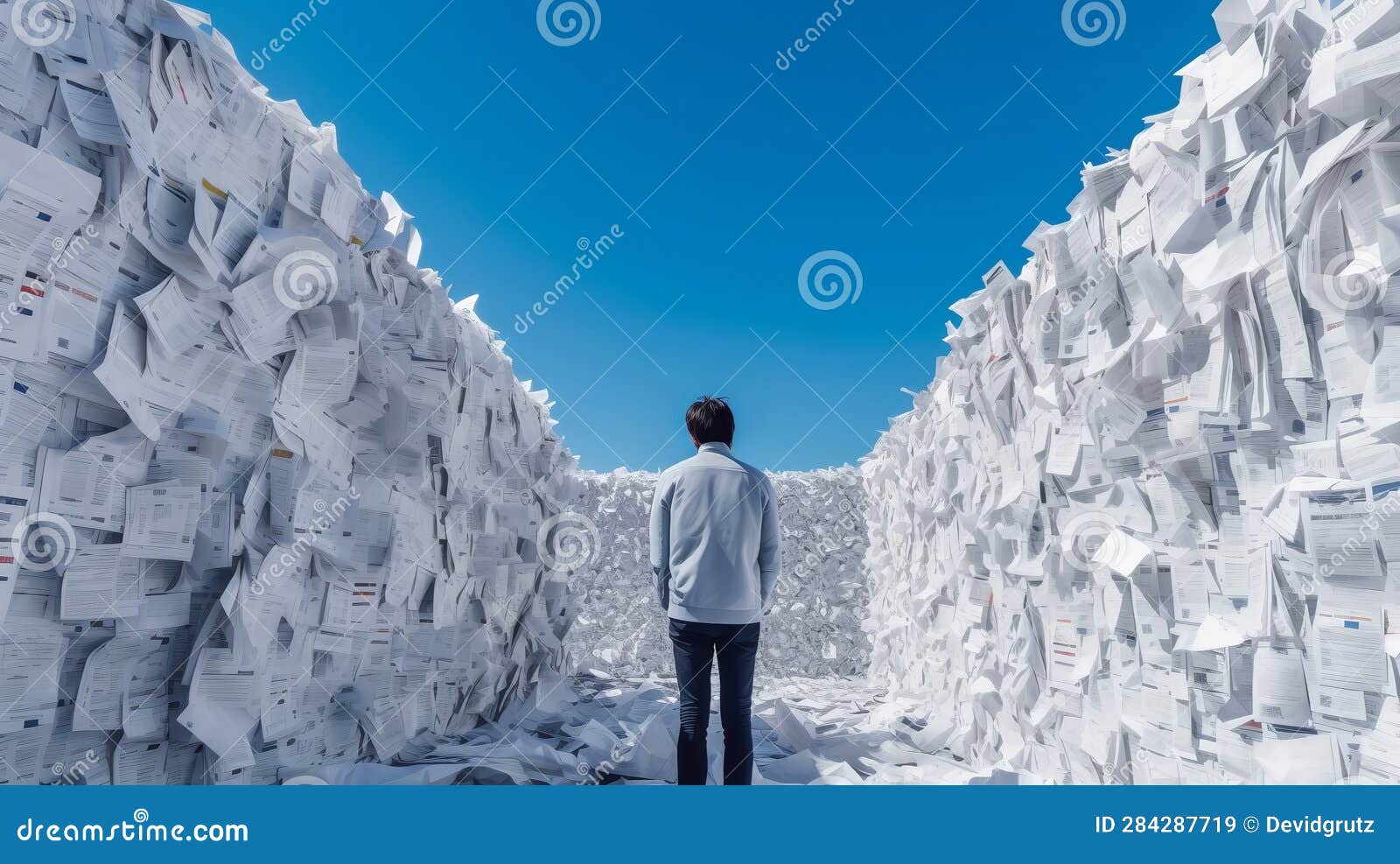 Paperwork Monster #2 Royalty-Free Stock Photo | CartoonDealer.com #1400223