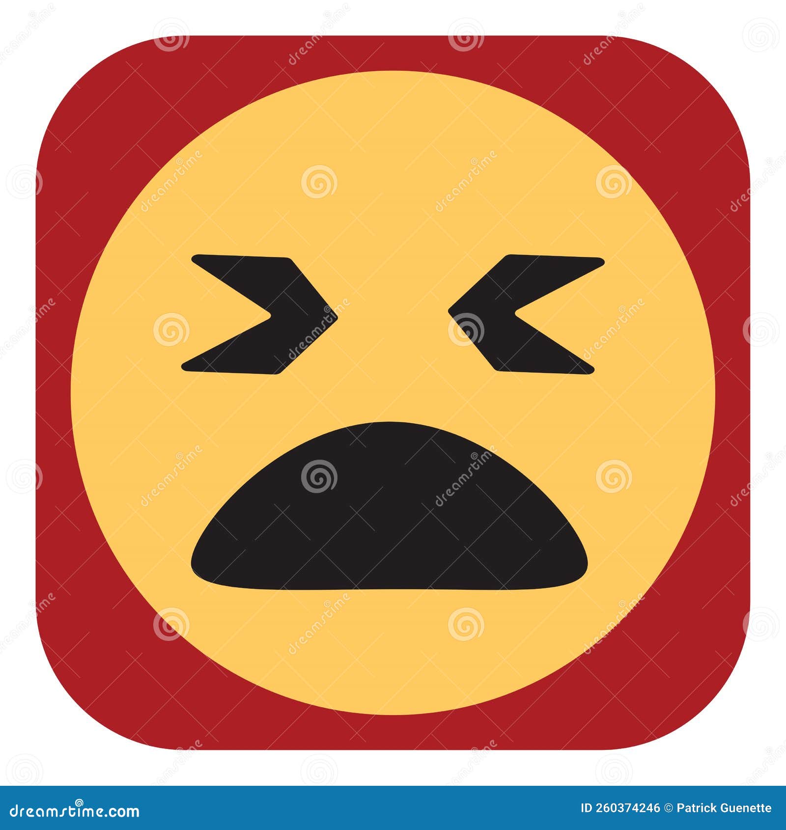 Tired Emoji Sweat Drop. Hard Work Stress Symbol. Exhausted Emoticon ...