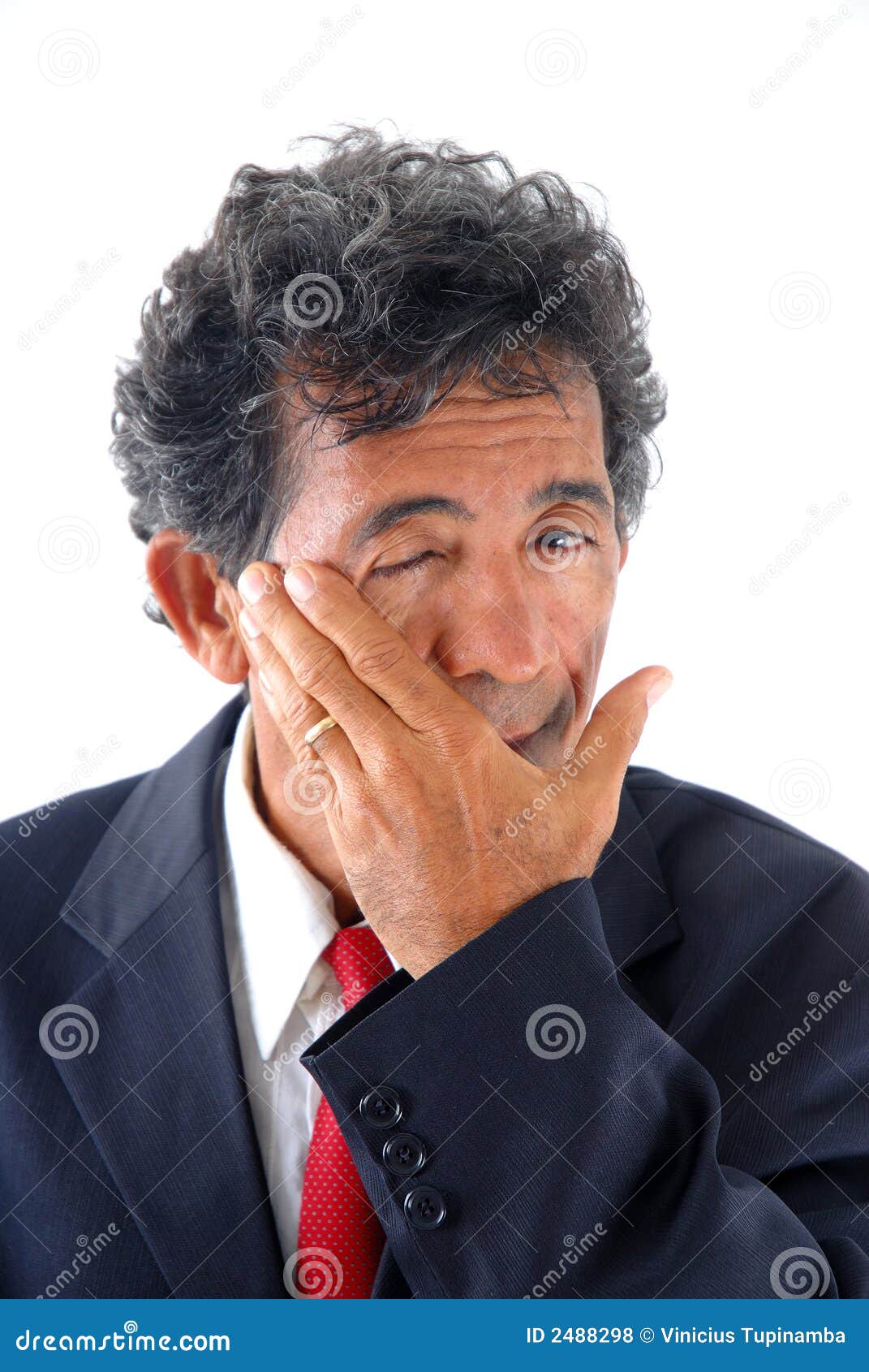 Tired Expression stock photo. Image of business, businessman - 2488298