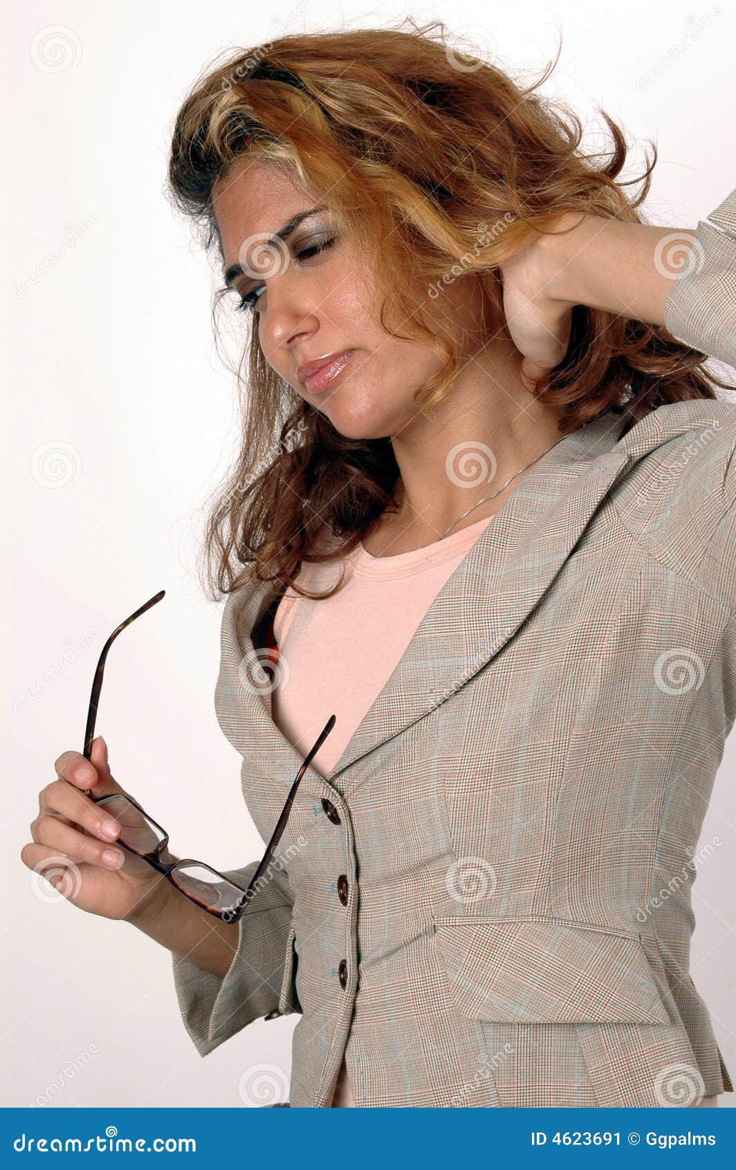 Tired Lady stock image. Image of student, clerk, tired - 4623691