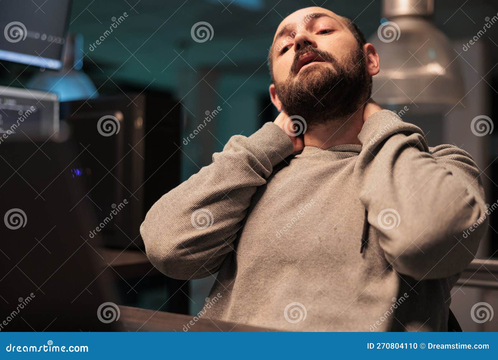 Tired Male Coder Dealing with Back Pain Stock Photo - Image of admin ... Tired Male Coder Dealing with Back Pain Stock Photo - Image of admin ...