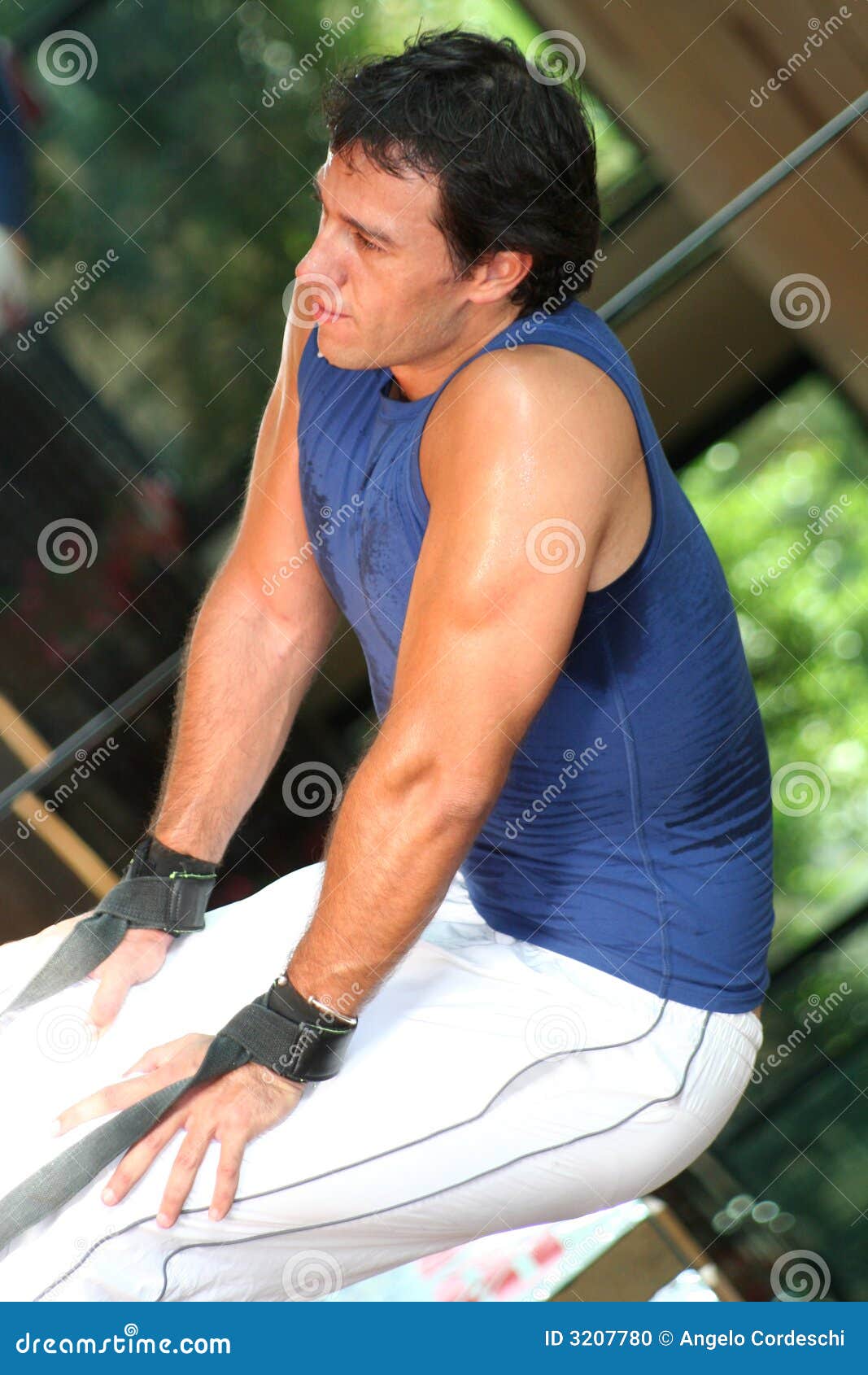 Tired Men Thinking stock photo. Image of lifestyle, healthy - 3207780