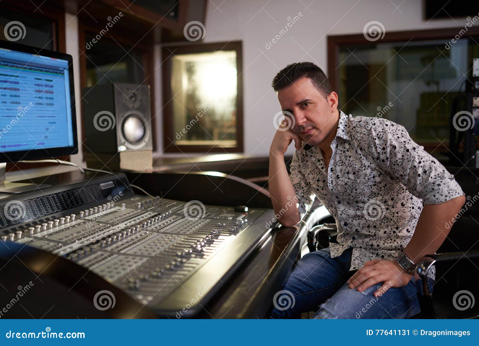 Tired musician stock image. Image of working, musician - 77641131