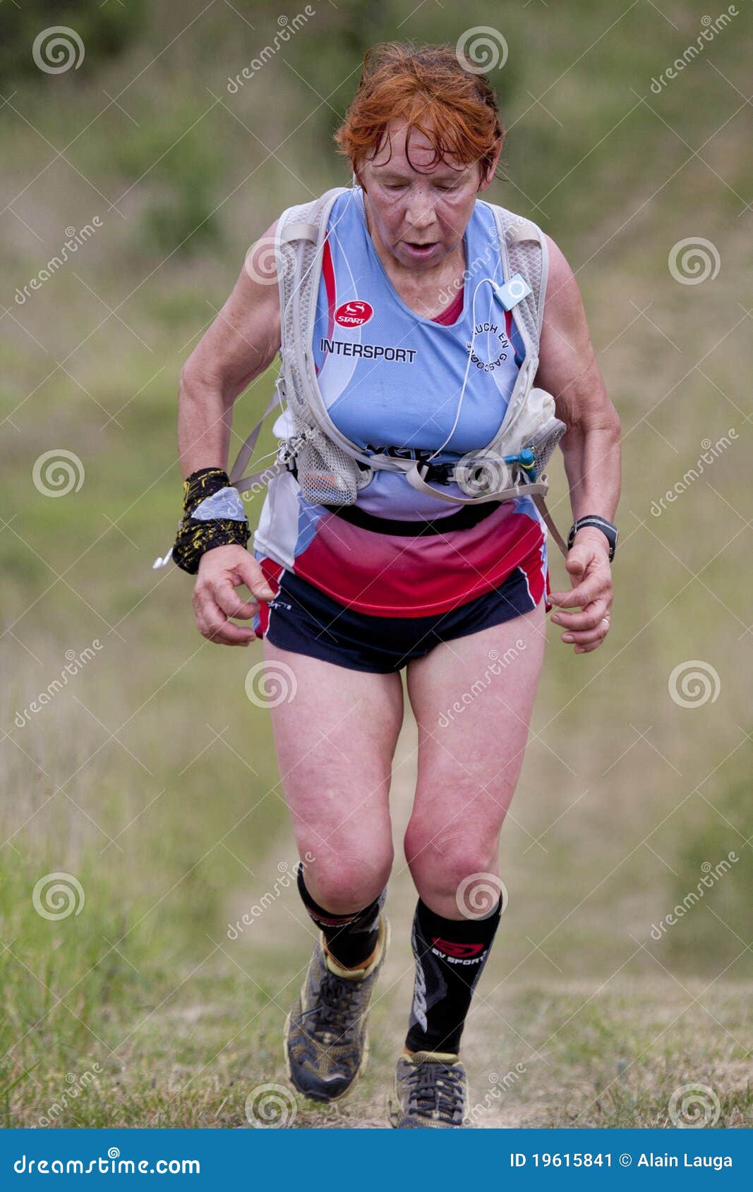 Tired senior runner editorial photo. Image of caucasian - 19615841