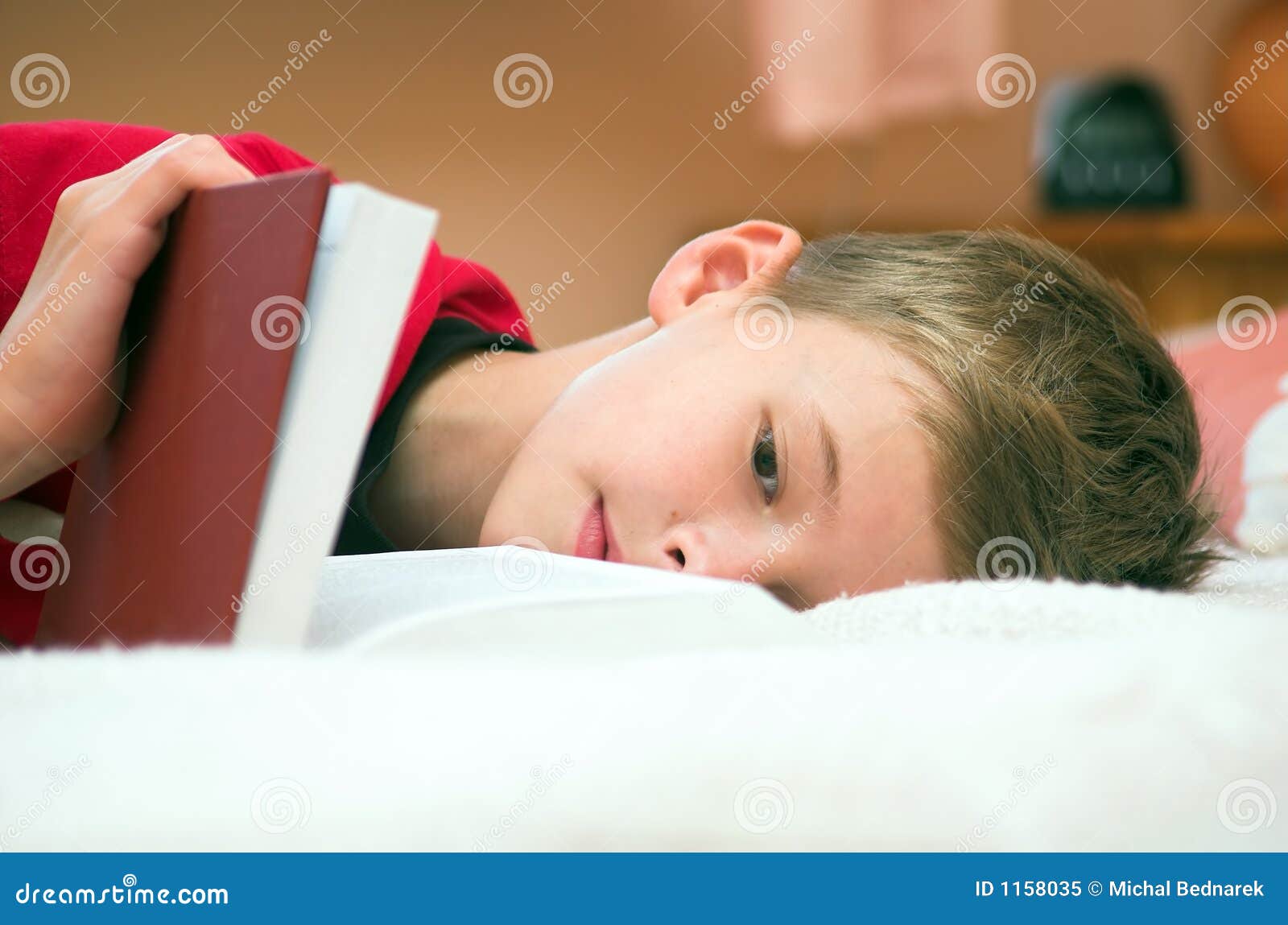 Tired and Sleepy but Still Studying Stock Image - Image of library ...