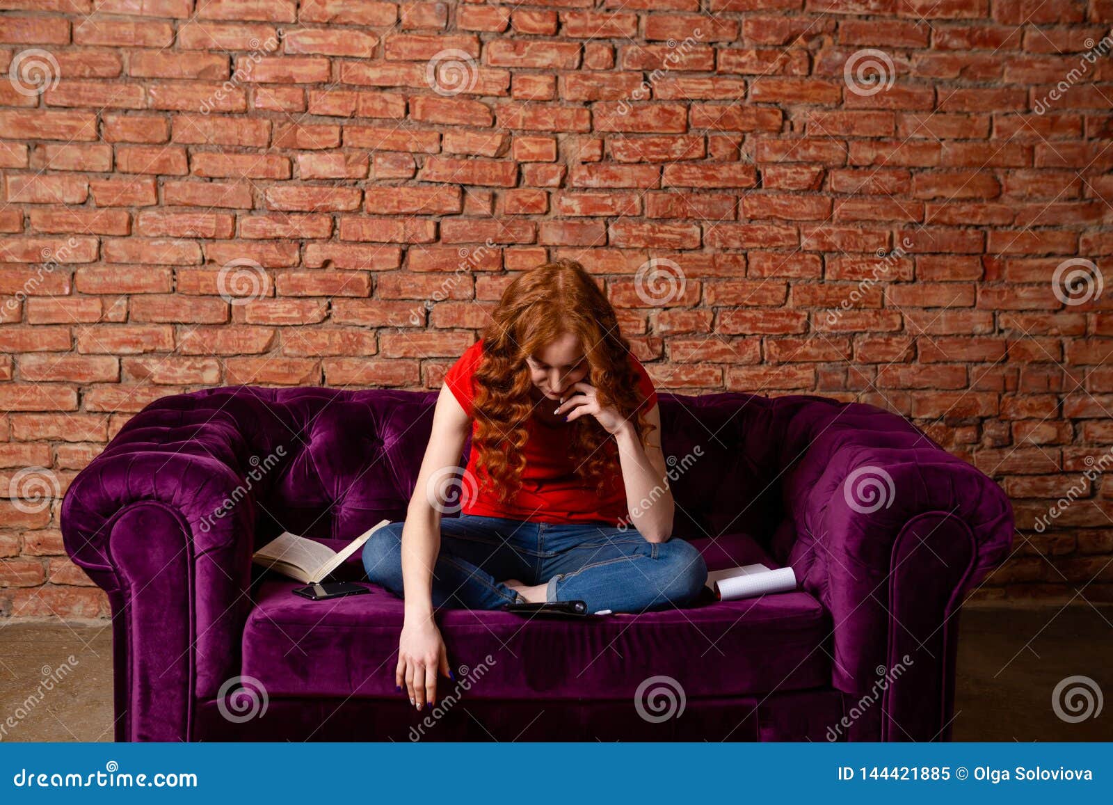 Tired Student Doing Homework and Preparing for Exams Stock Image ...