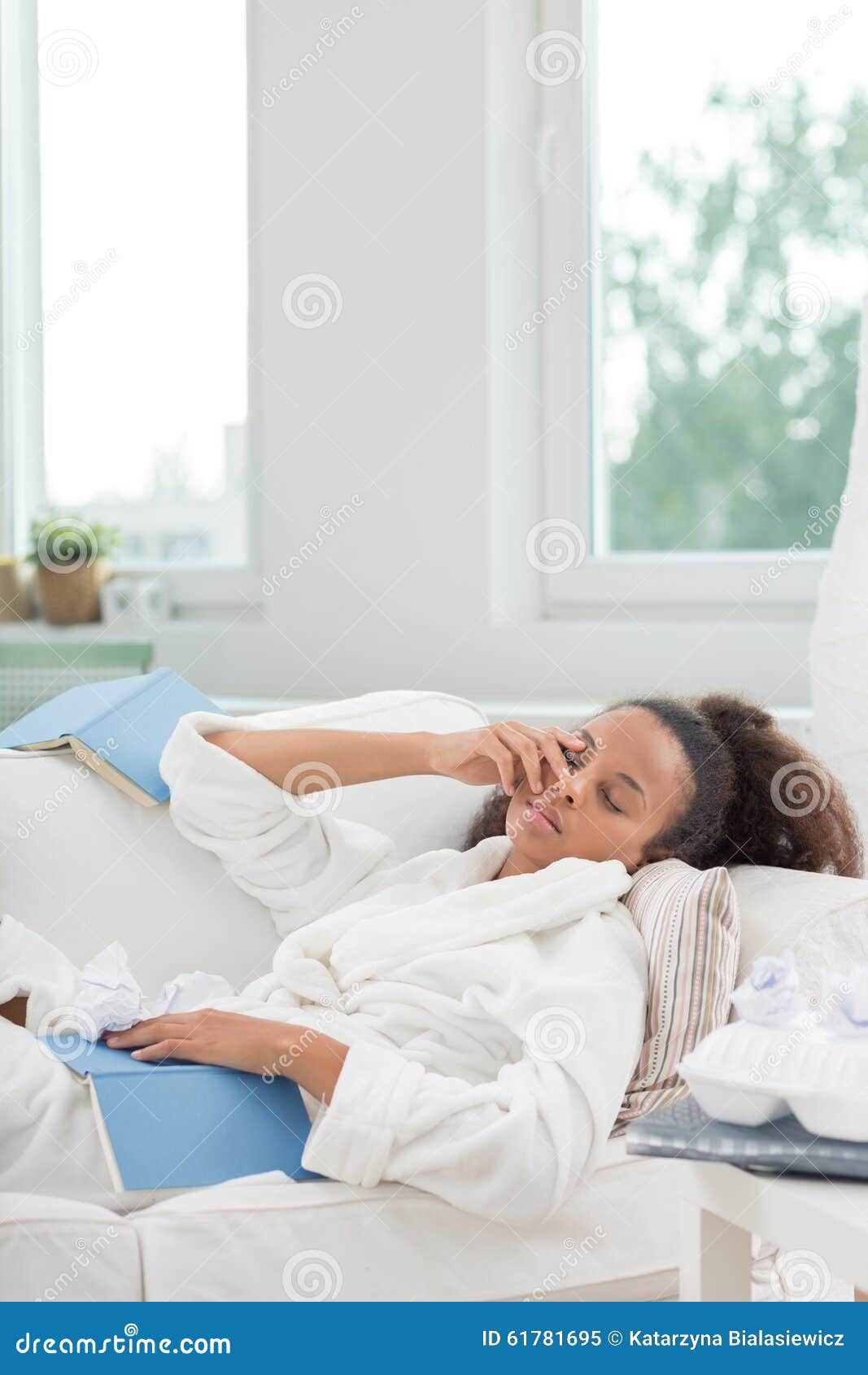 Student Falling Asleep While Studying At A Desk. Office Room Shot ...