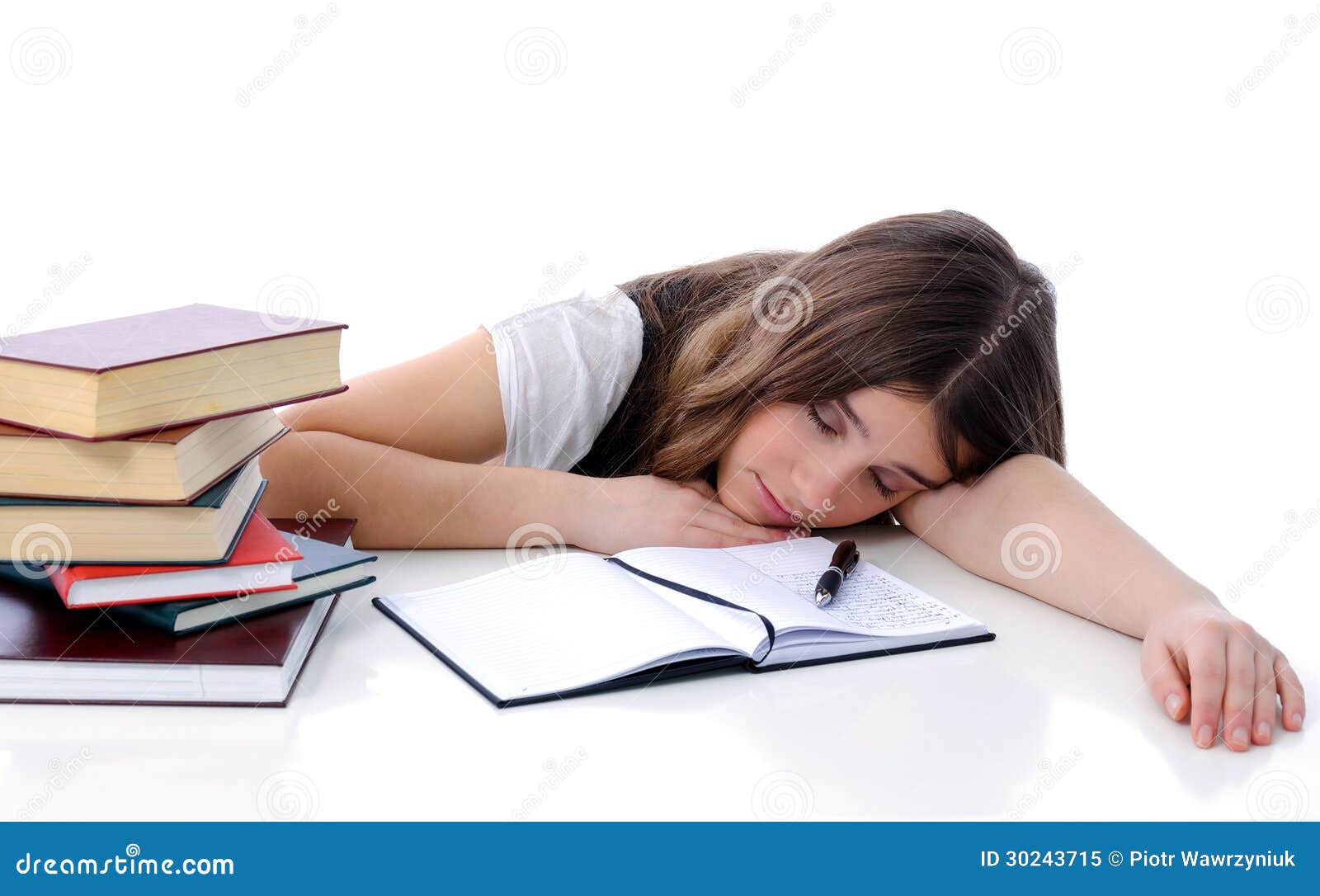 Fatigue study stock image. Image of human, education - 30243715
