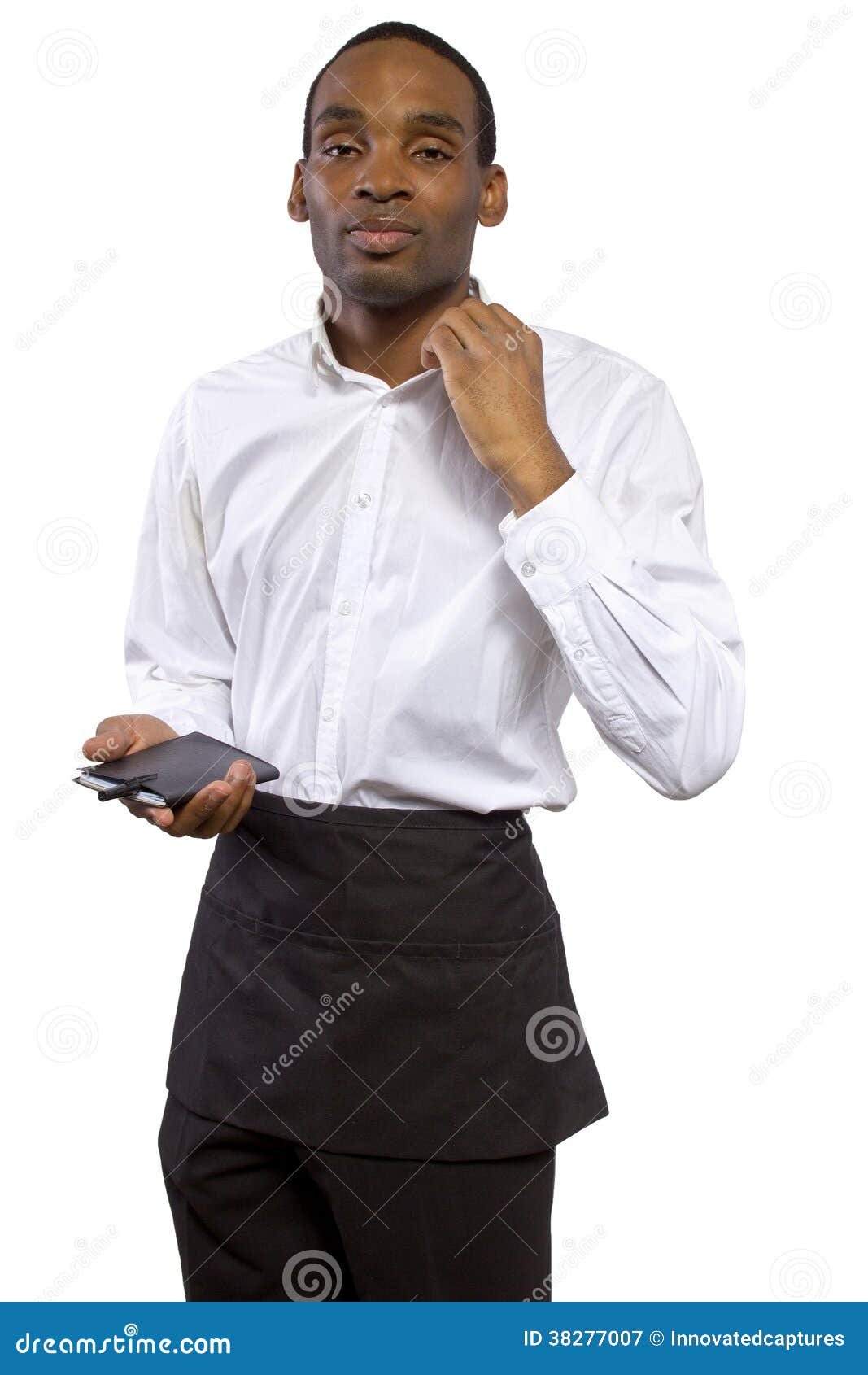 Tired Waiter stock image. Image of order, service, restaurant - 38277007