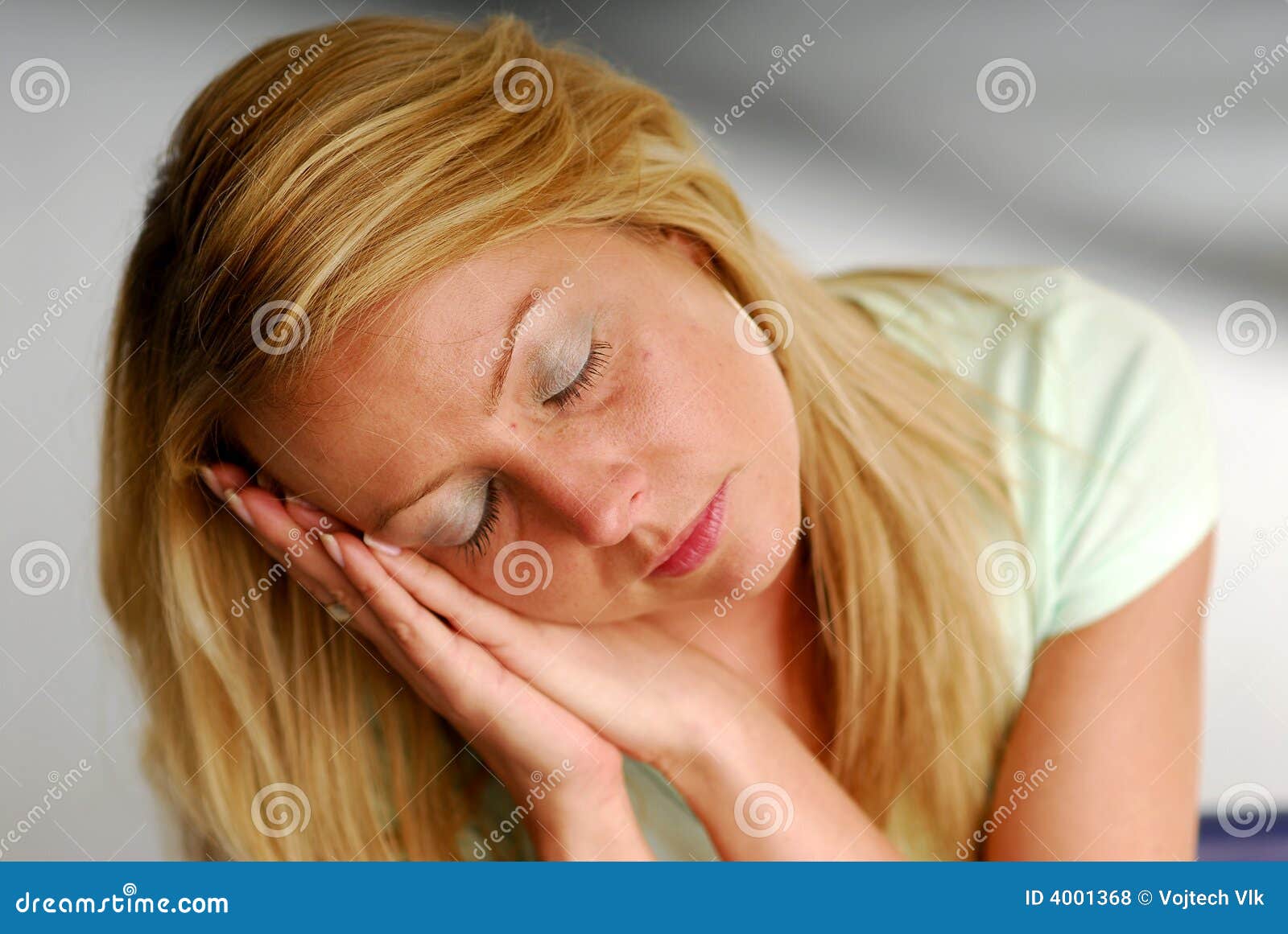 Tired woman stock photo. Image of slim, sleepy, dreaming - 4001368