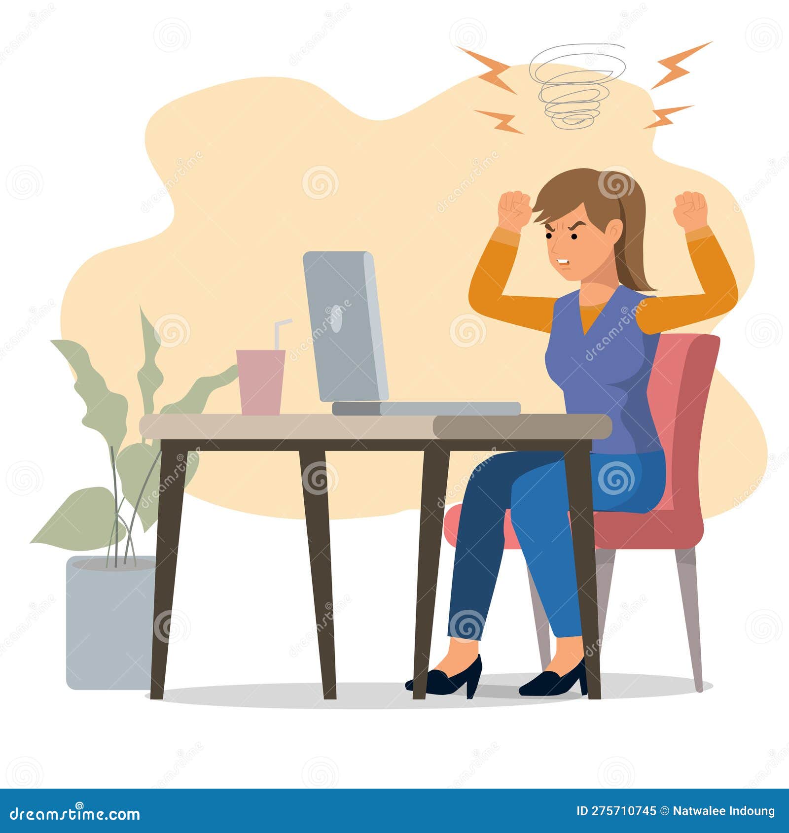 Failed Work Capability Assessment Concept Illustration Royalty-Free ...