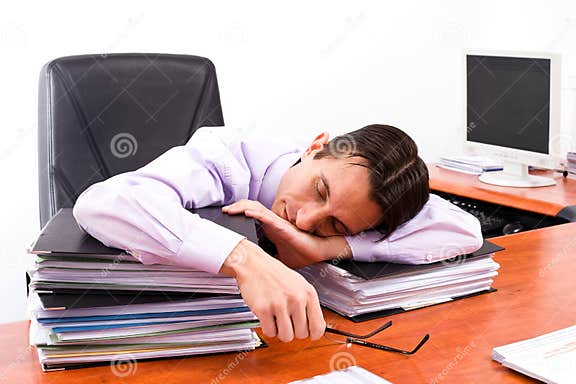 Tired young lawyer stock image. Image of corporate, consultant - 11478687