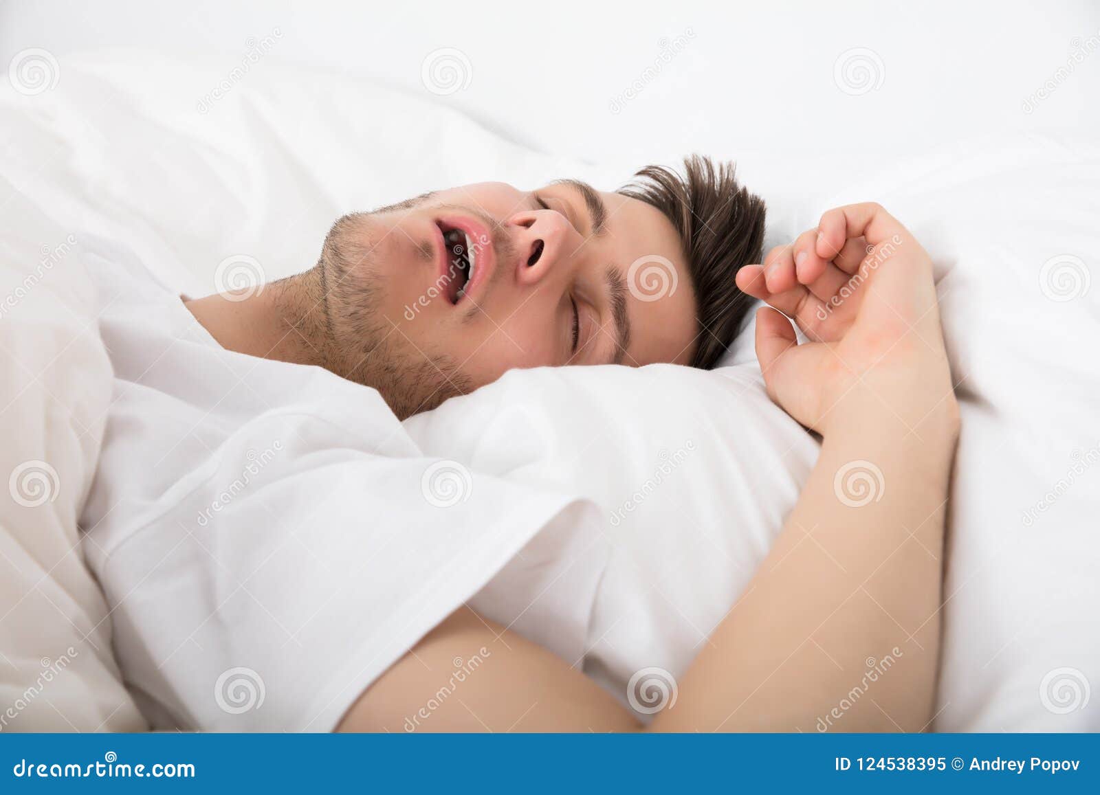 Tired Young Man Snoring stock image. Image of male, pillow - 124538395 Tired Young Man Snoring stock image. Image of male, pillow - 124538395
