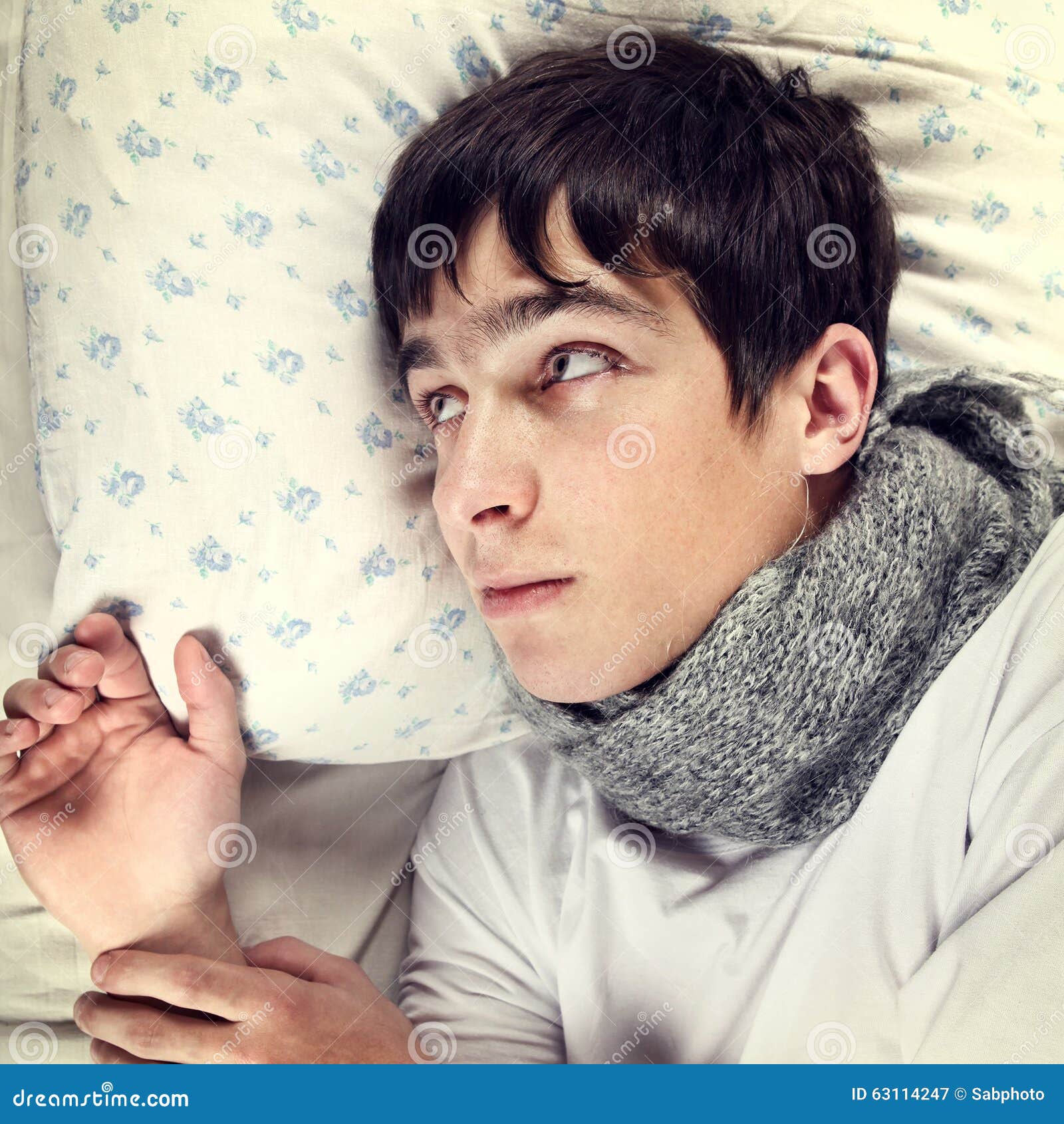 Tired Young Man stock image. Image of handsome, heartsick - 63114247