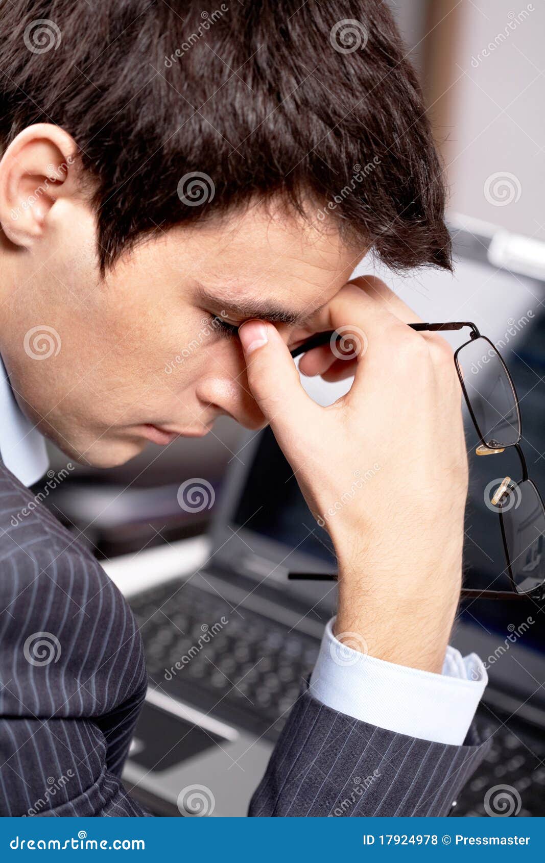 Tiredness stock photo. Image of executive, boss, hand - 17924978