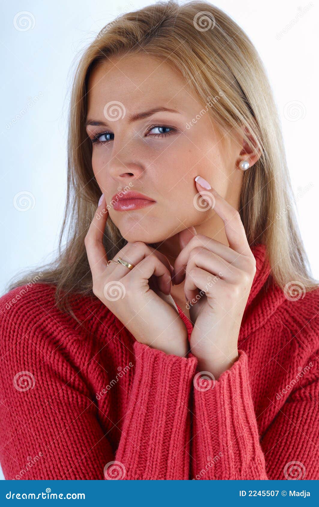 Tiredness stock image. Image of hair, beauty, drem, tired - 2245507