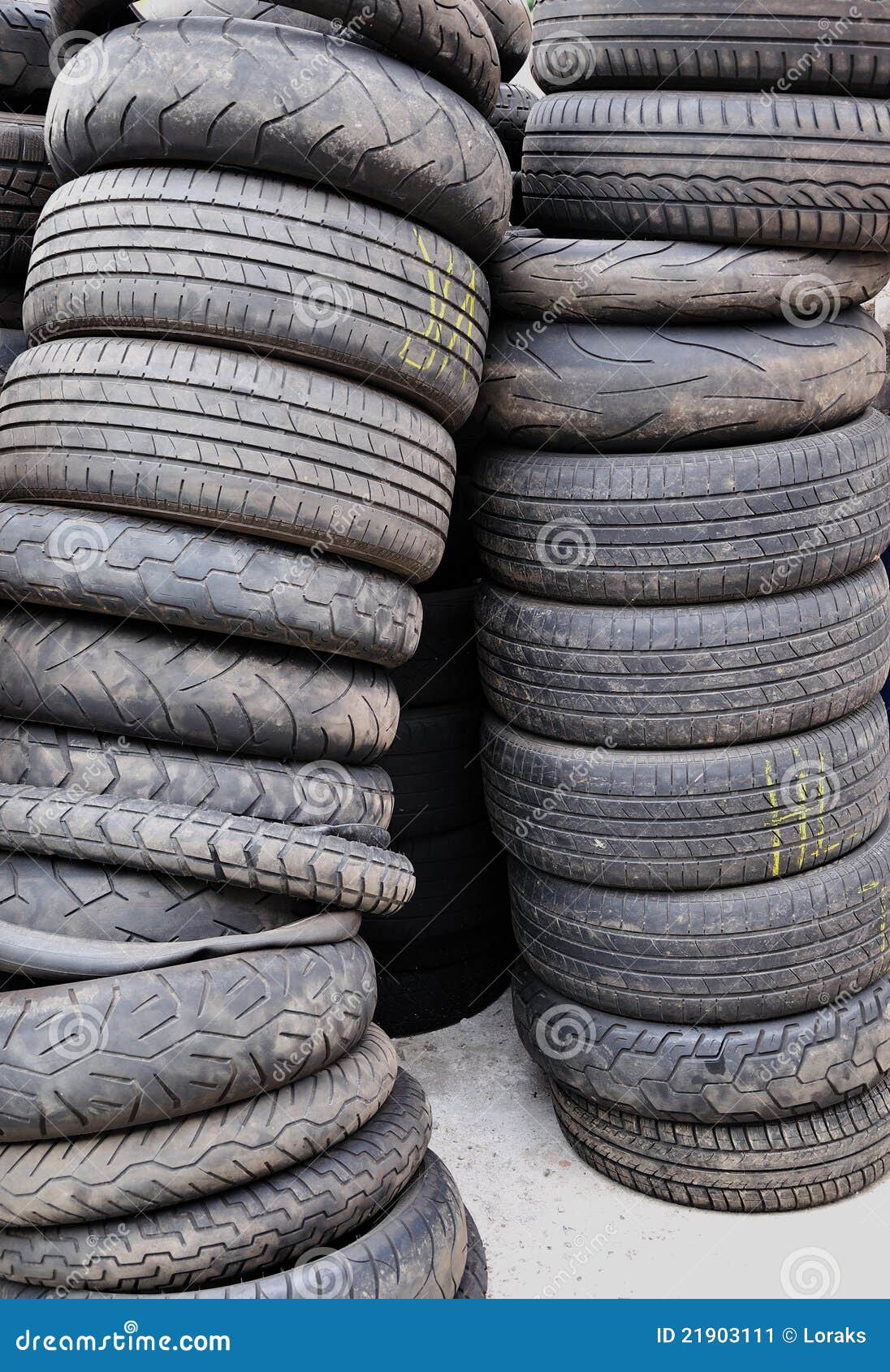 Tires stock image. Image of automobile, lots, pattern - 21903111