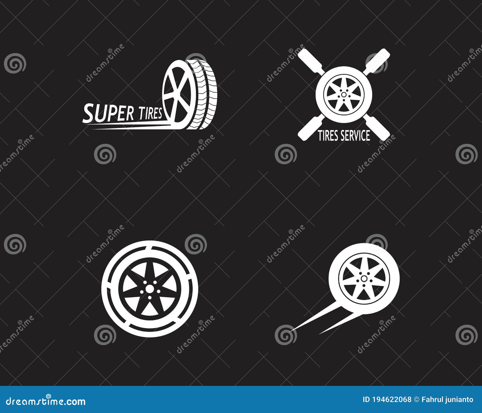 Tires Icon and Symbol Vector Template Illustration Stock Illustration ...