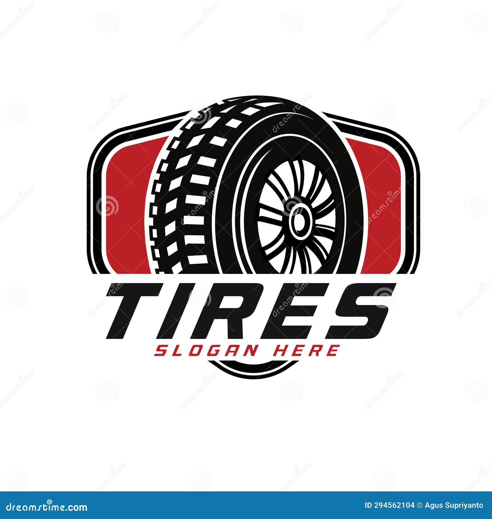 Tires Logo Design Template, Silhouette Wheel Vector Stock Illustration ...