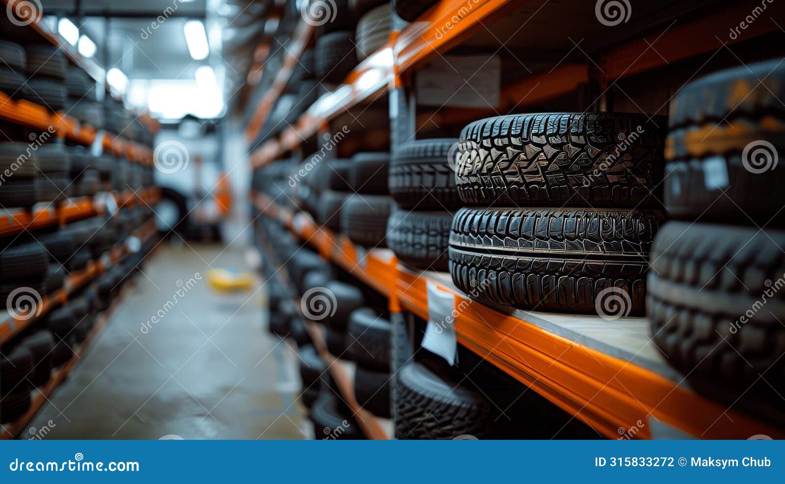Tires in Precise Formation Disrupted by Rebellious Unit, Standing Out ...