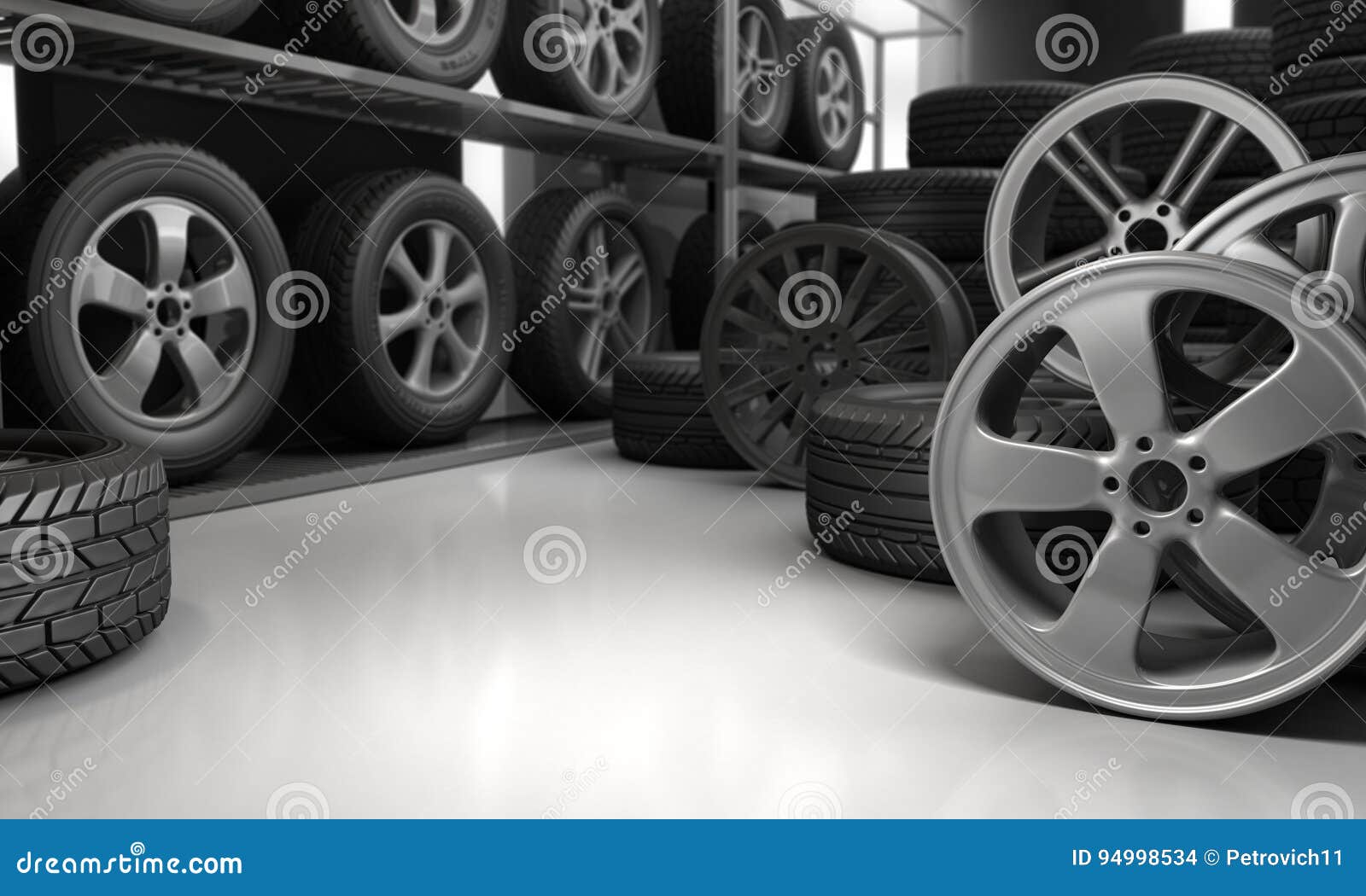 Stack Of Car Rims Stock Image | CartoonDealer.com #56459185